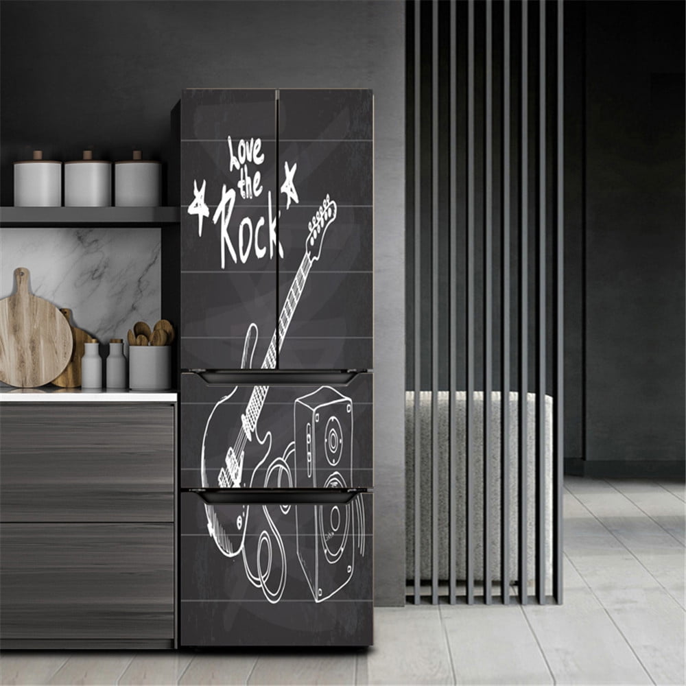 Shop Poster Refrigerator Sticker Door Wrap Vinyl Self Adhesive Covering ...