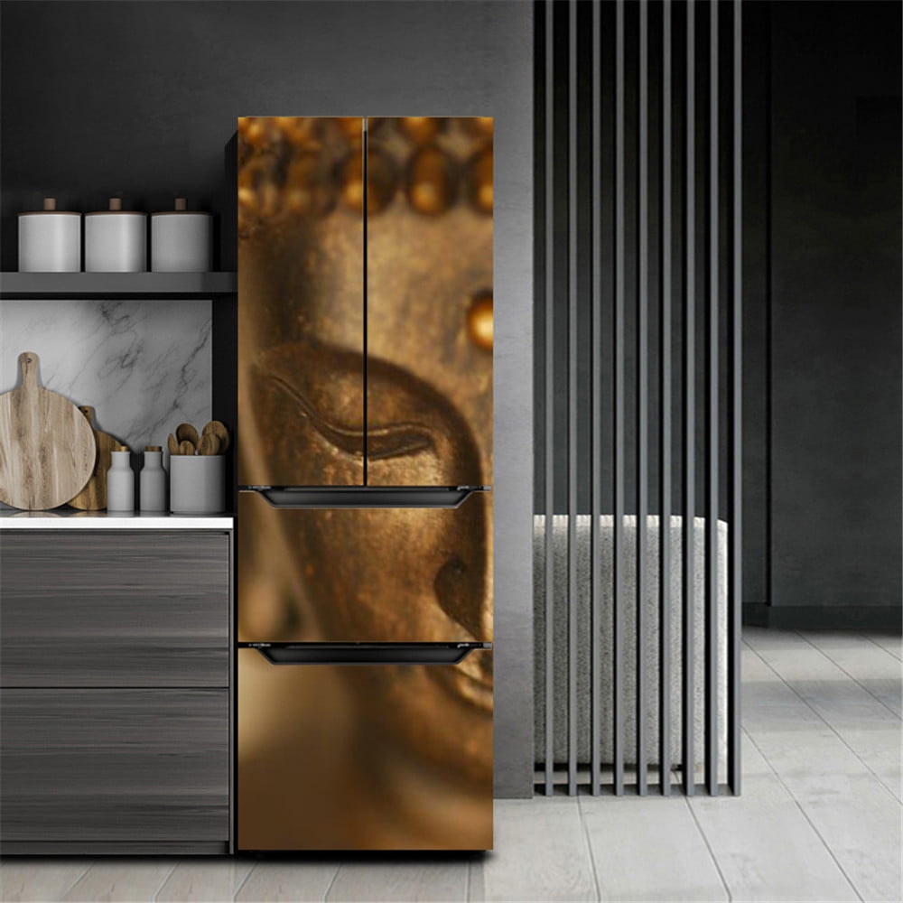 Shop Poster Refrigerator Sticker Door Wrap Vinyl Self Adhesive Covering ...