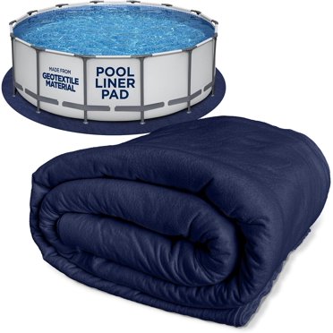U.S. Pool Supply Armour Shield 24-Foot Round Heavy Duty Pool Liner Pad ...