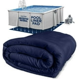 Shop Square 16x32-Foot Rectangle Pool Liner Pad for Above Ground Pools ...
