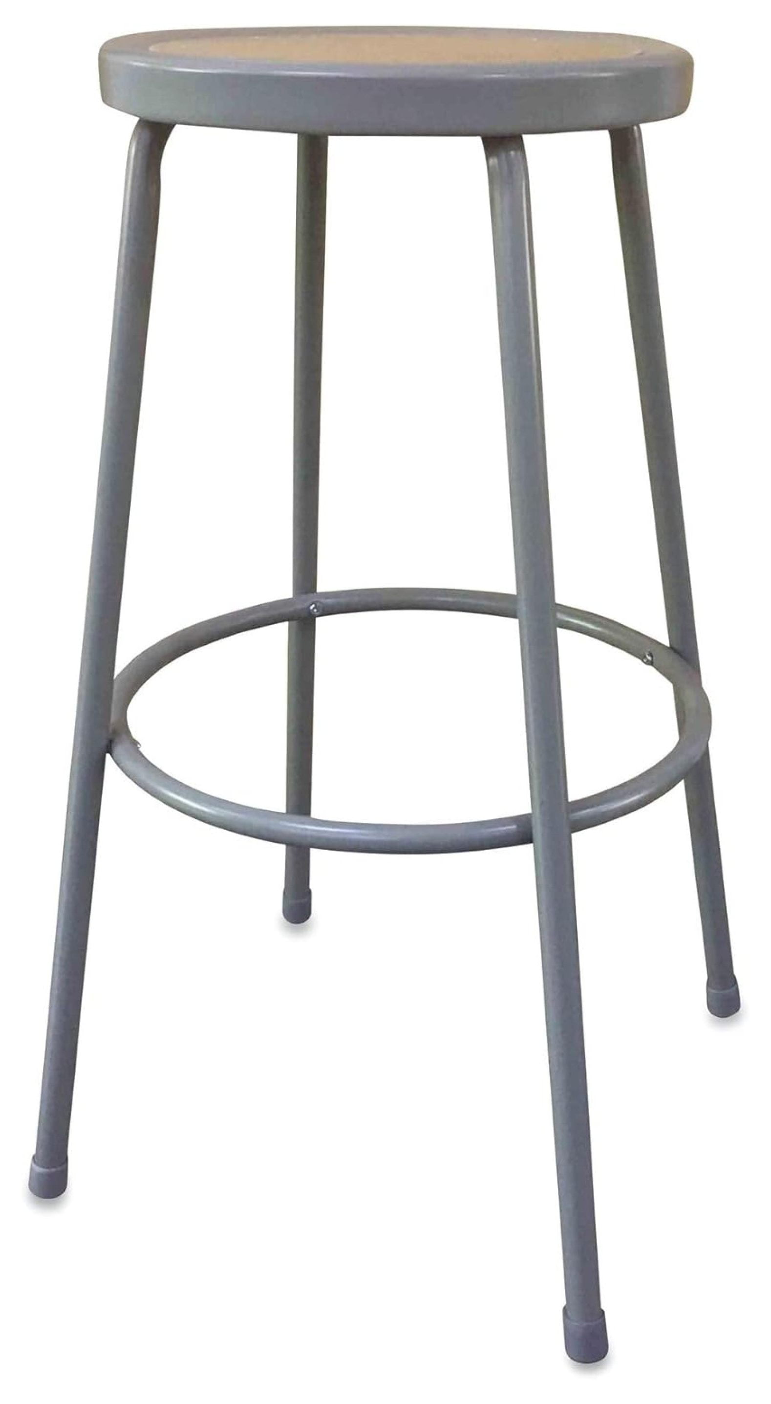 Shop Stool Industrial, Backless Metal Stool 30" Height, 300 Lb Capacity ...