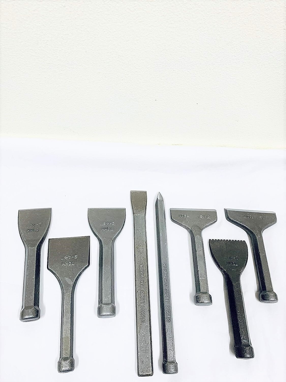 Shop-Tek 8-Piece Brick, Masonry, Tooth, Electrical, Flat & Concrete ...