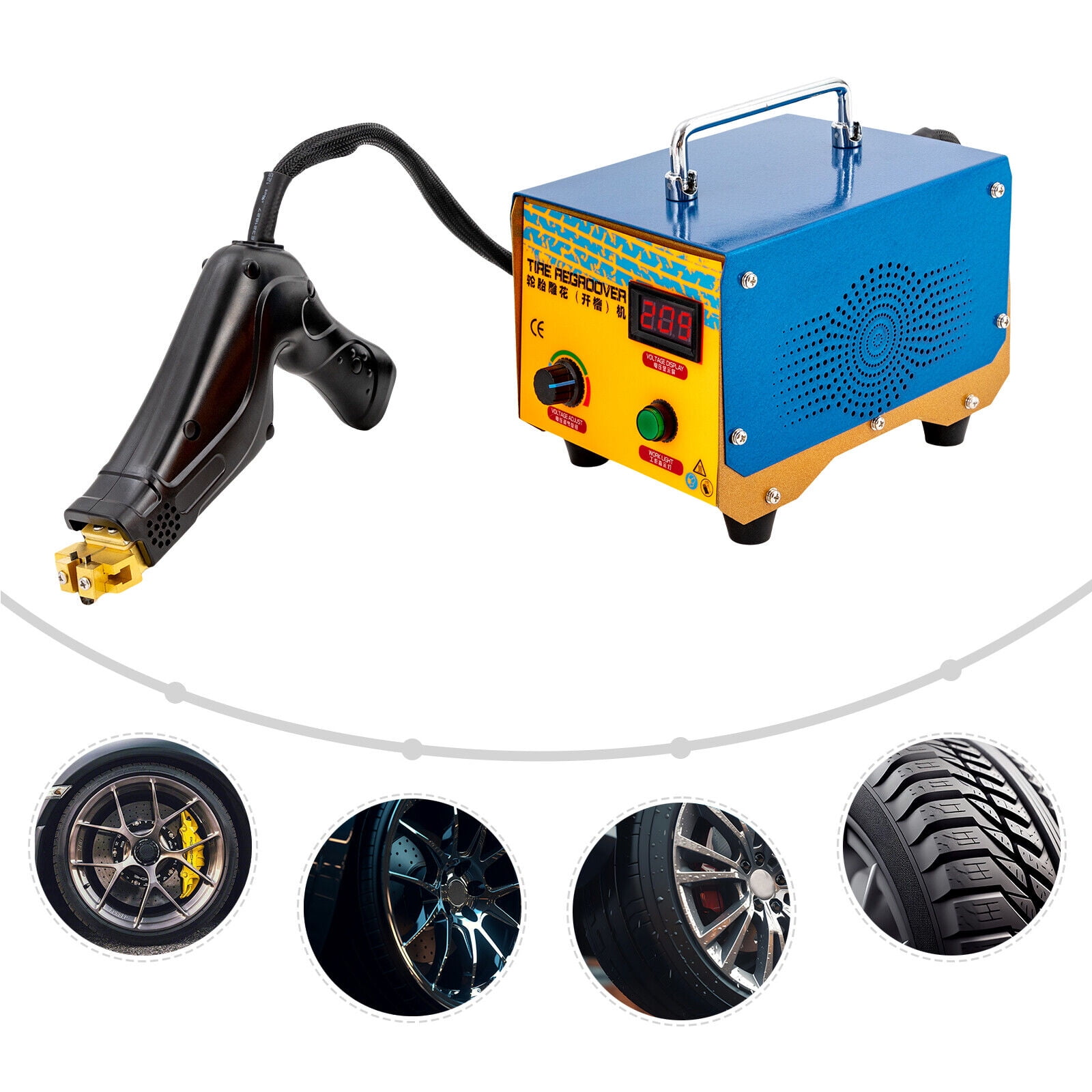 Shop Tire Groover 1000W Truck Tire Car Tire Rubber Tire Blade Iron ...