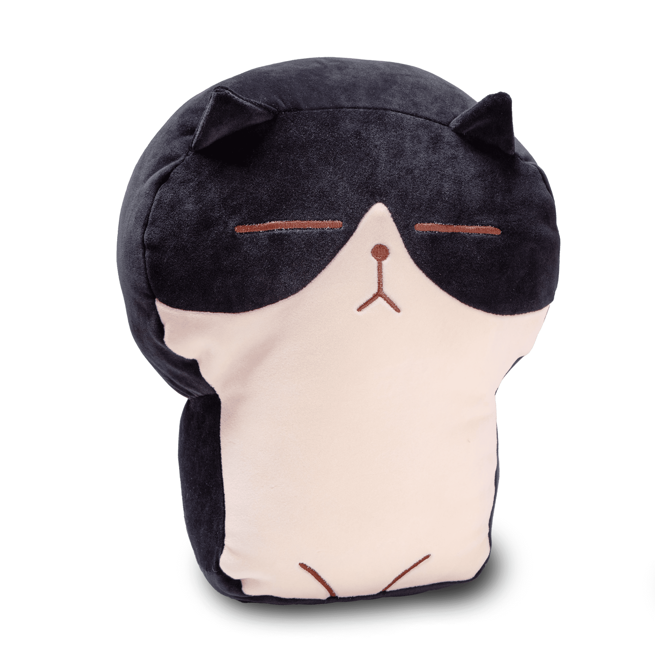 Shop Uwu 12" Charming Fat Cat Plush Toy - Cute Animal Stuffed Plush Toy ...