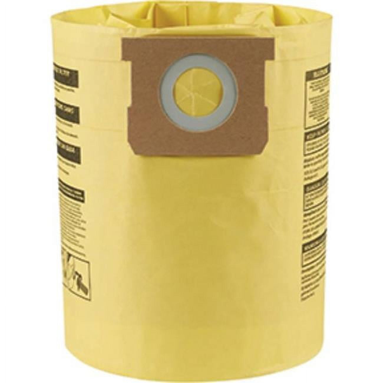 Shop VAC USA SVU-9067133 5-8 gal High Efficiency Disposable Filter Bags ...