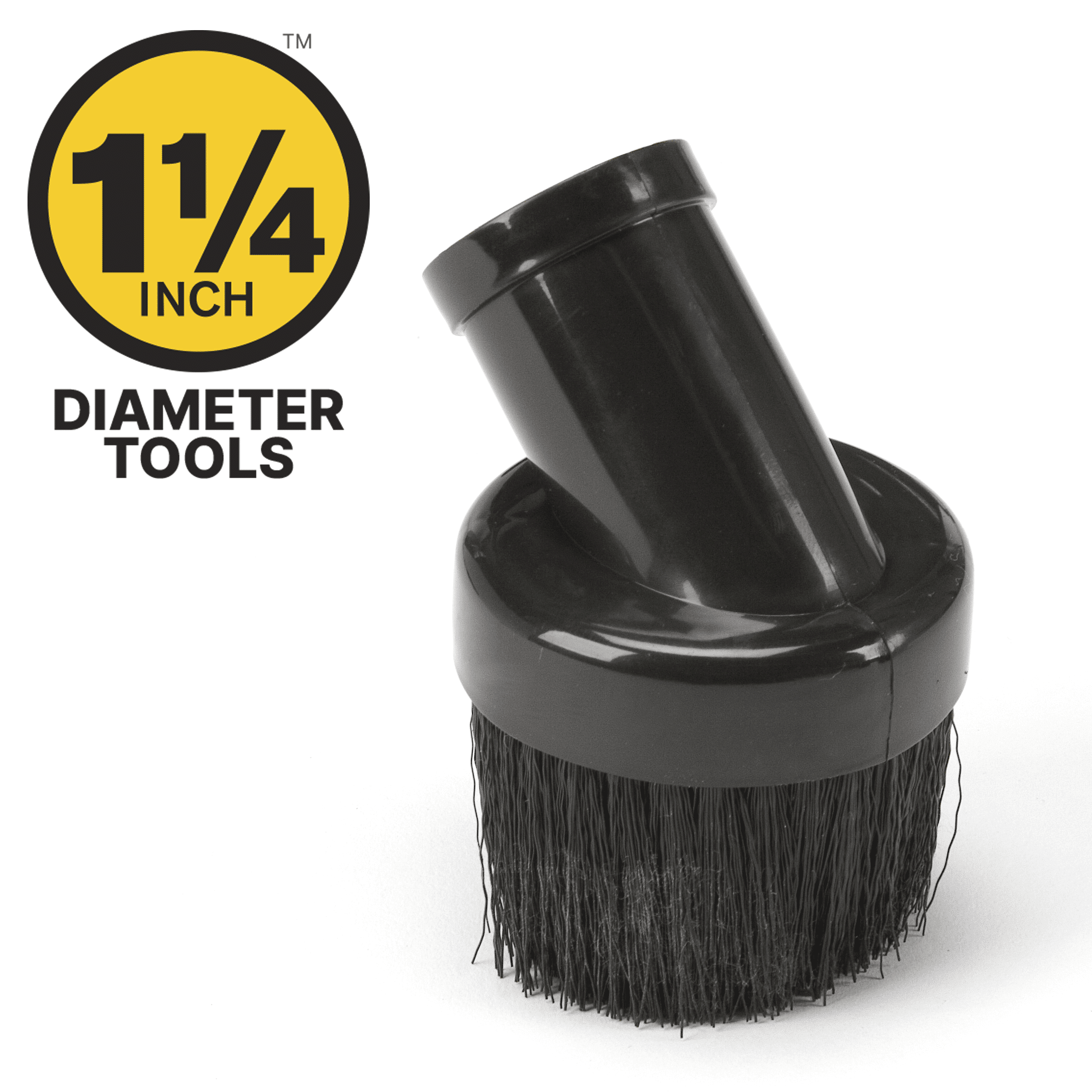 Shop-Vac 1-1/4" Round Vacuum Brush - Walmart.com