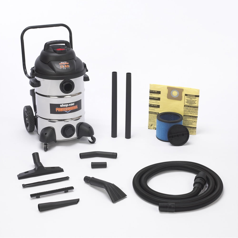 Shop Vac Professional 12 Gallon Stainless Steel Vacuum - Walmart.com