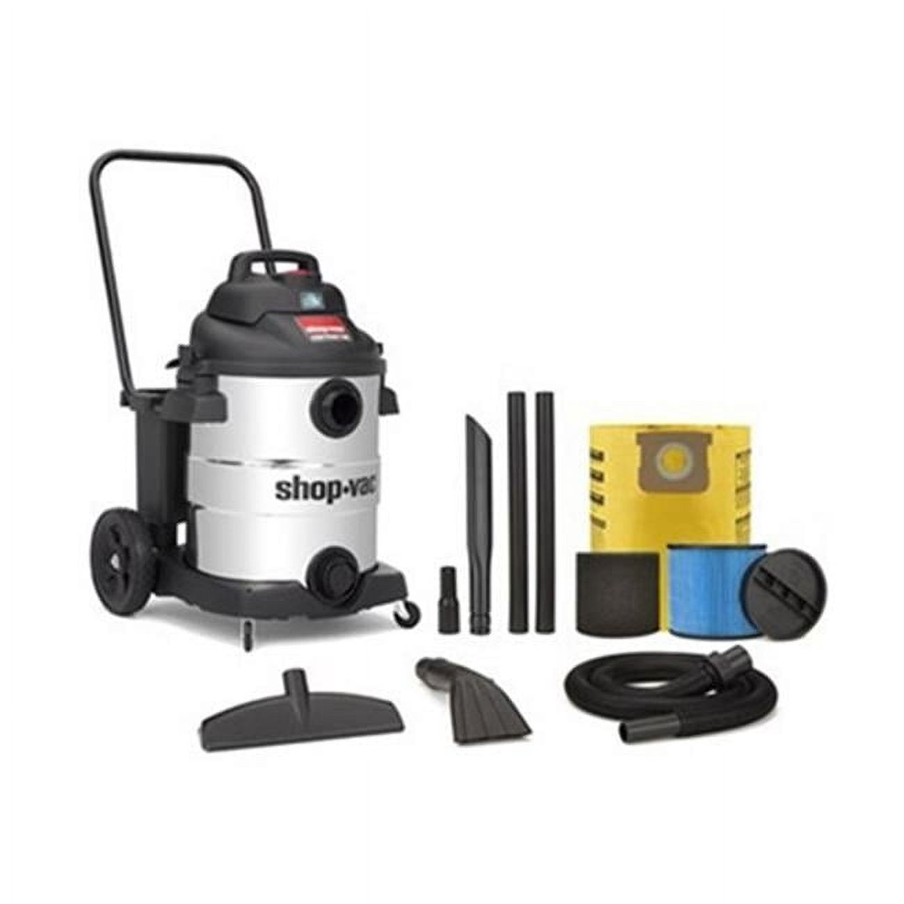 Shop-Vac 9627710 Industrial Heavy Duty Stainless Steel Contractor Wet ...