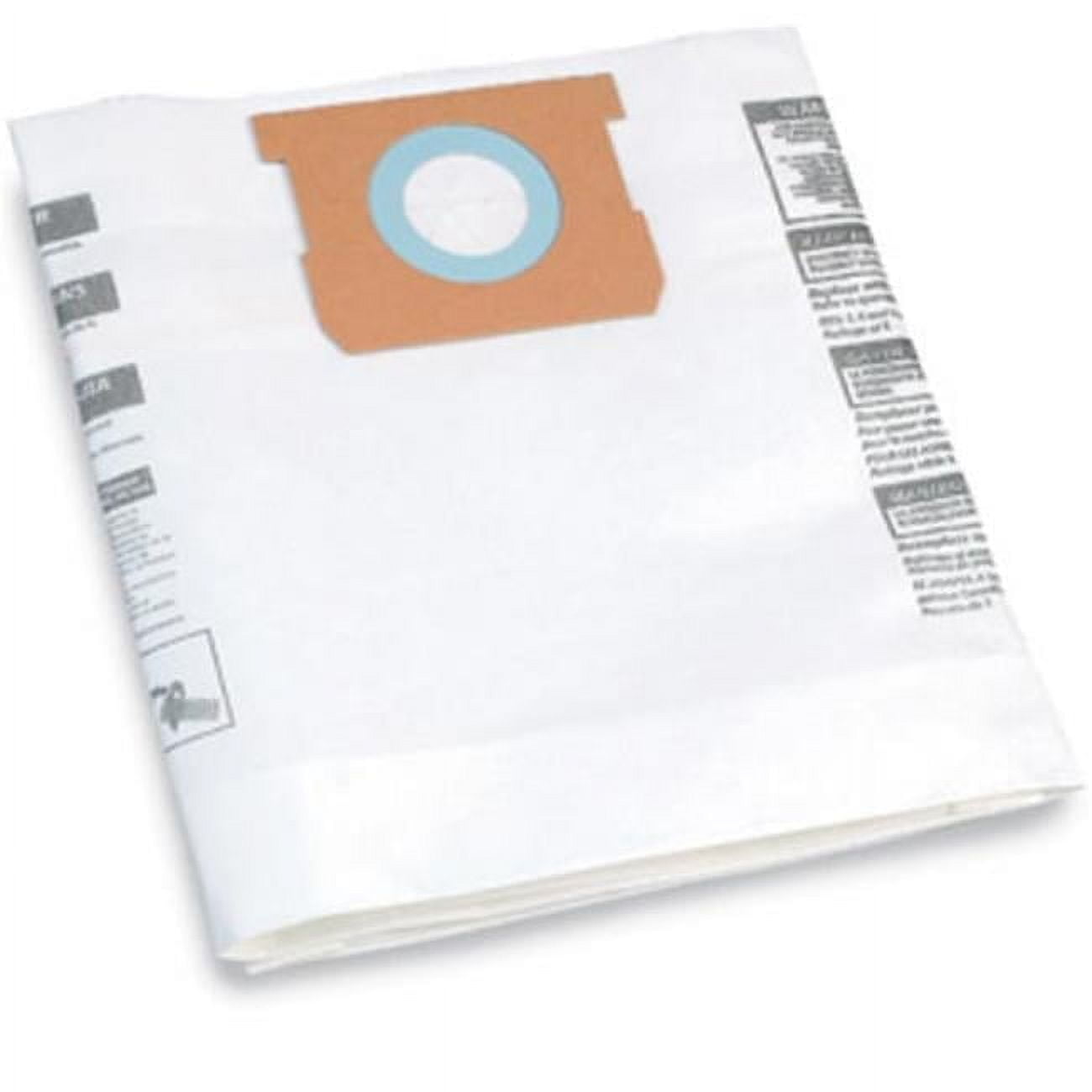 Shop-Vac Disposable Filter Bag - 5 per Case - Walmart.com