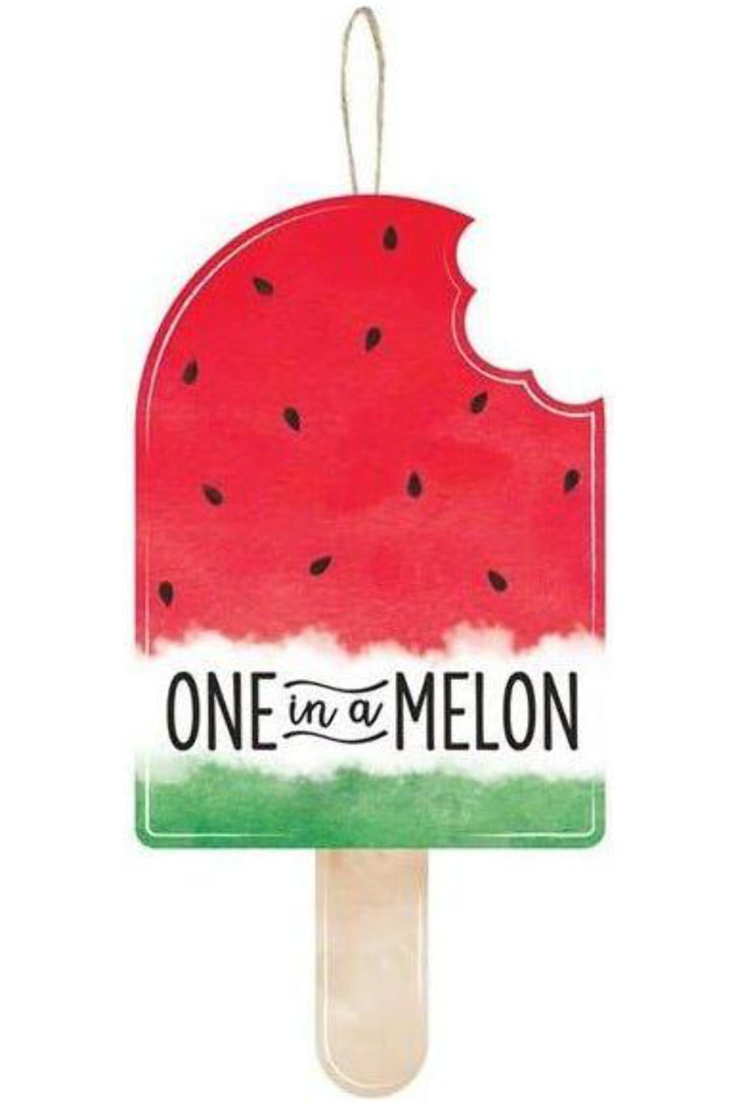 Shop our 13" Wooden Popsicle Sign: Melon - Walmart.com