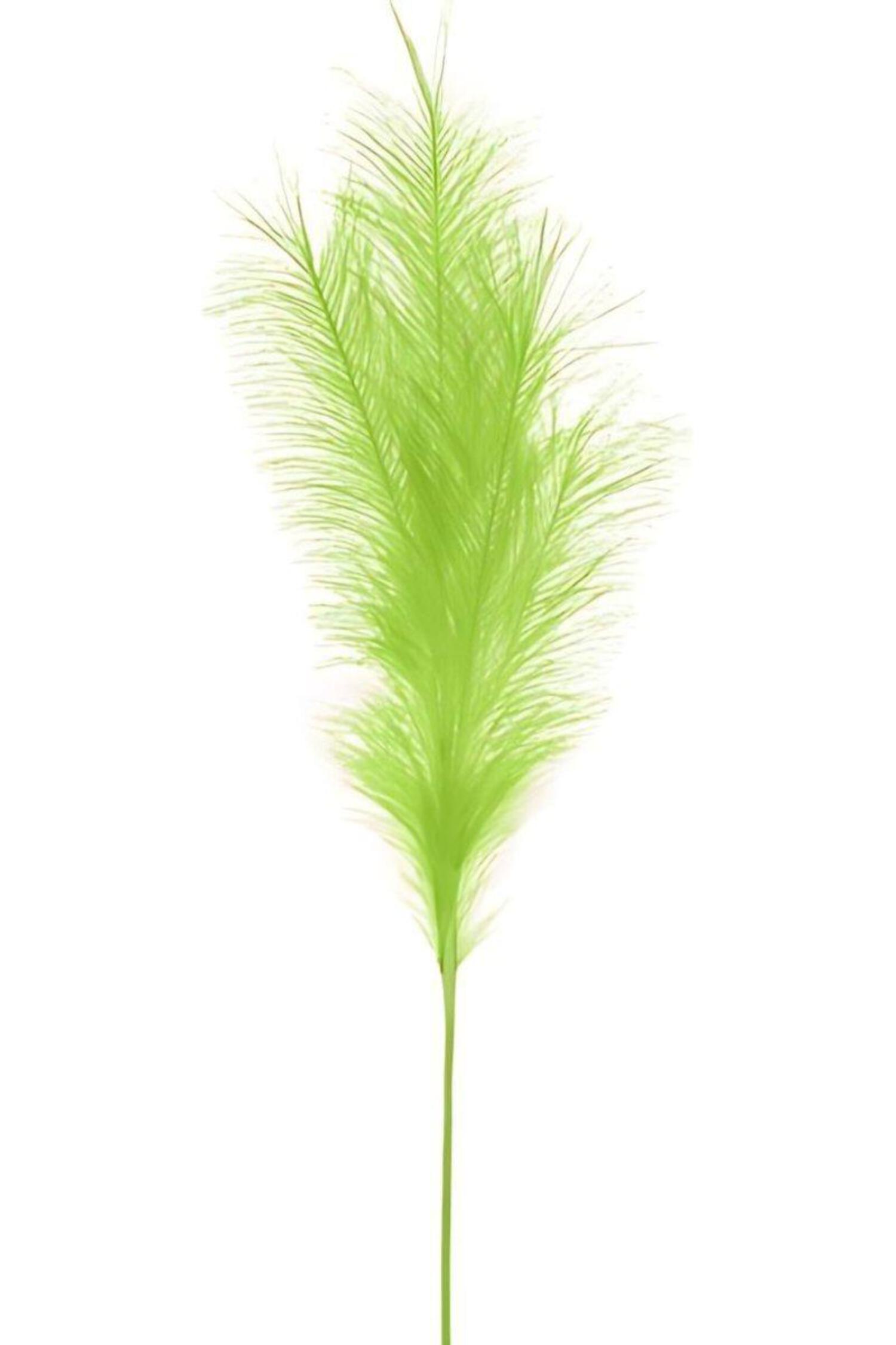 32" Fabric Grass Plume Spray: Lime Green - Walmart.com