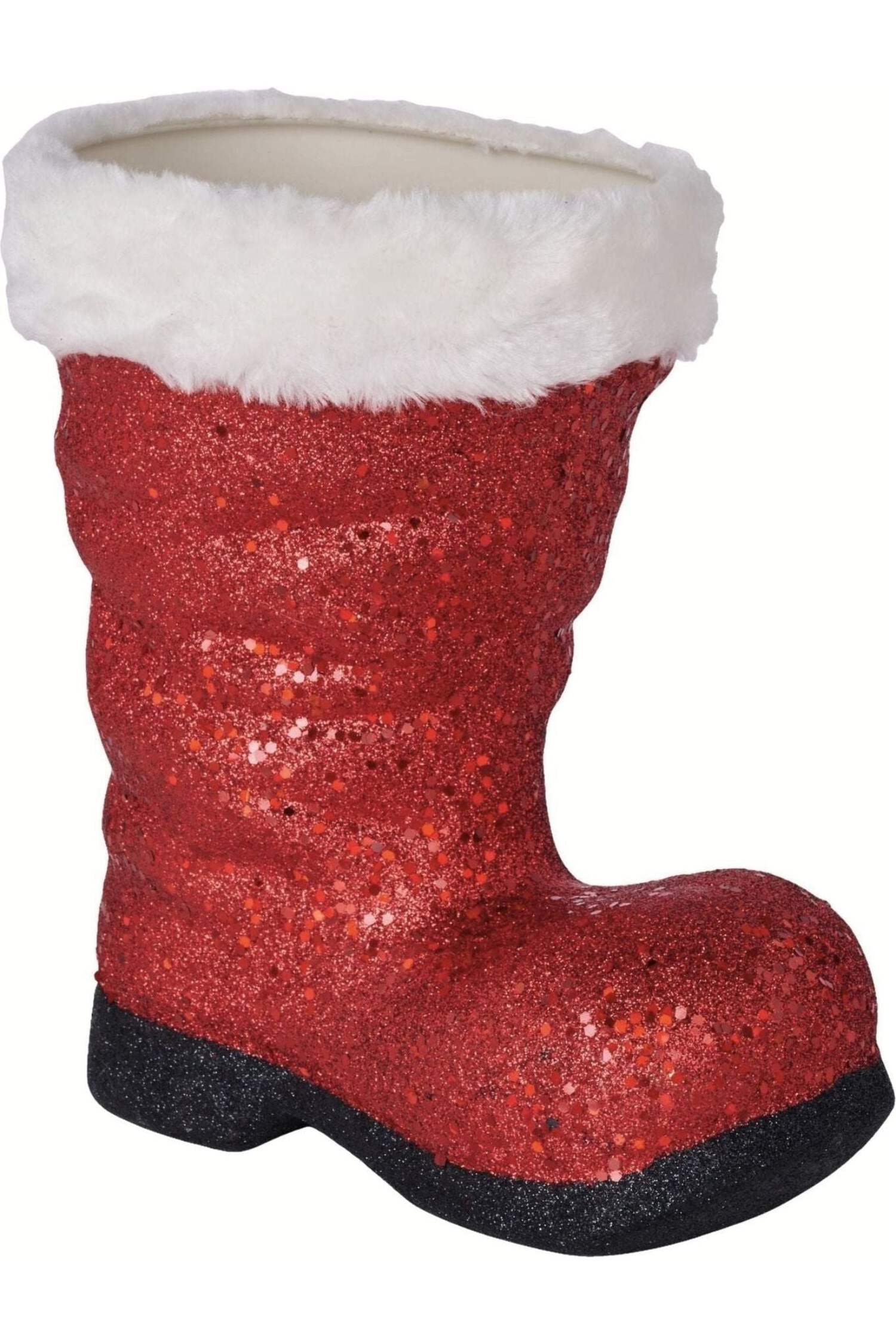 Red Santa Boots