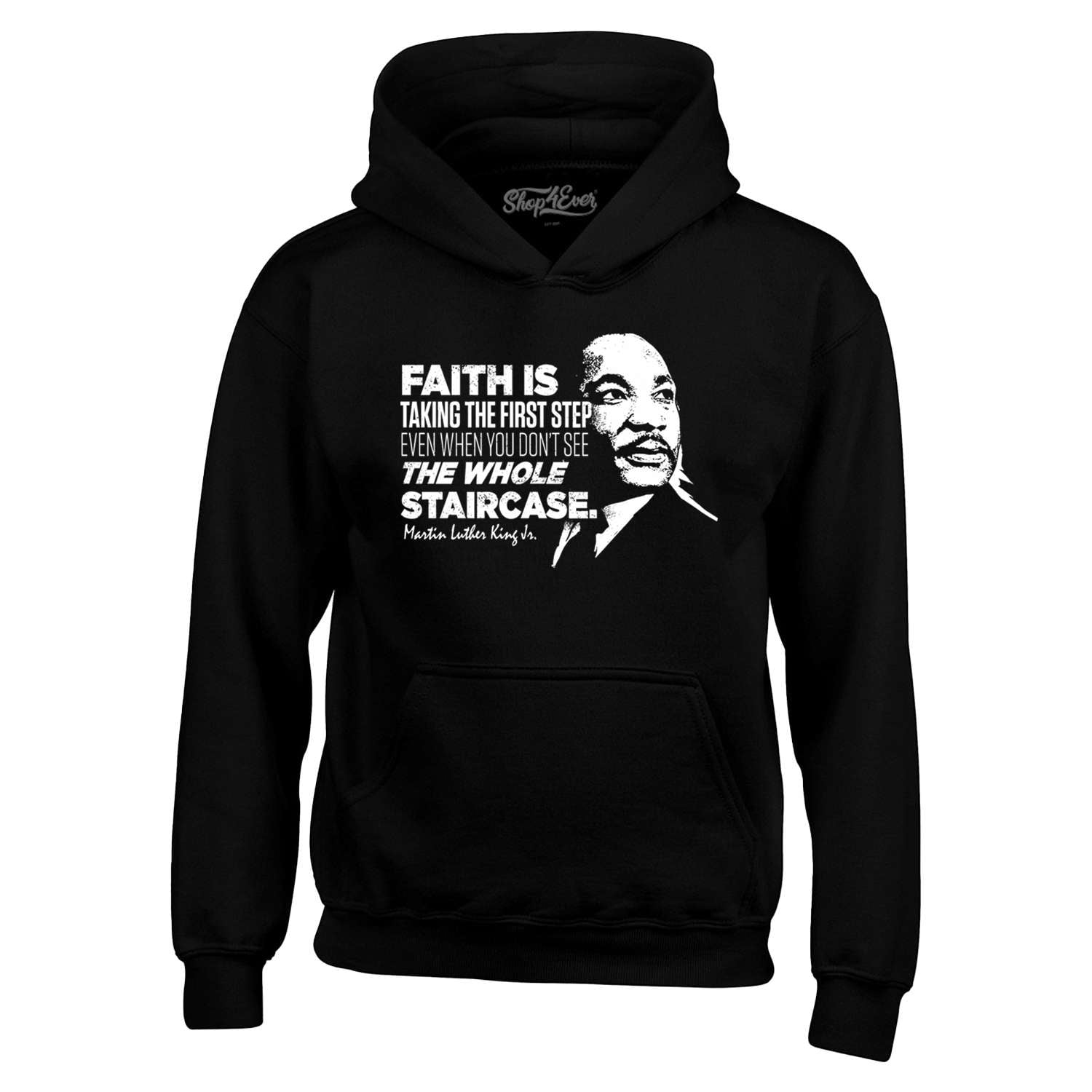 Shop4Ever Men's Faith is Taking The First Step Staircase Martin Luther ...
