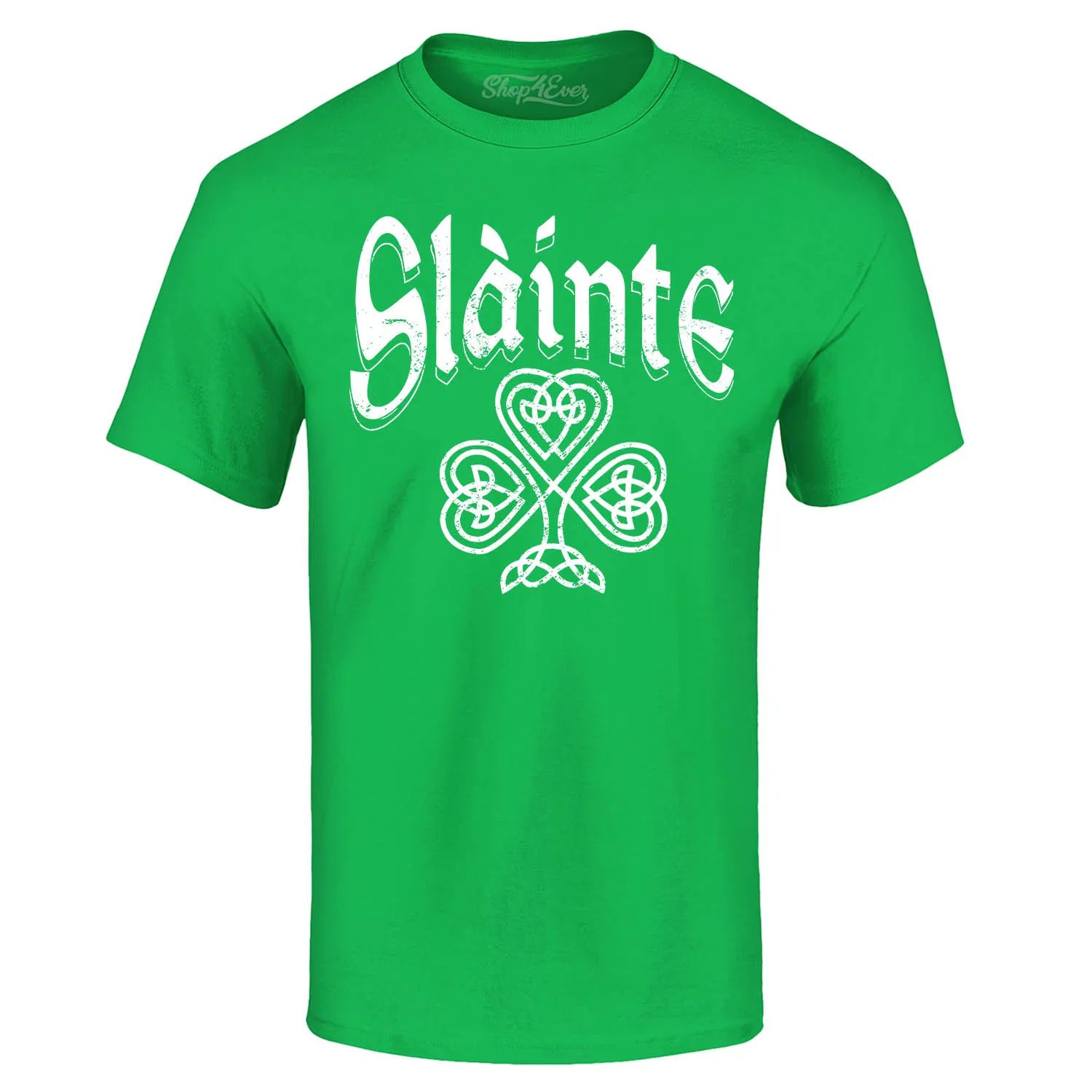 Shop4Ever Men's Slainte Celtic Knot Irish Scotish Toast Cheers Graphic ...