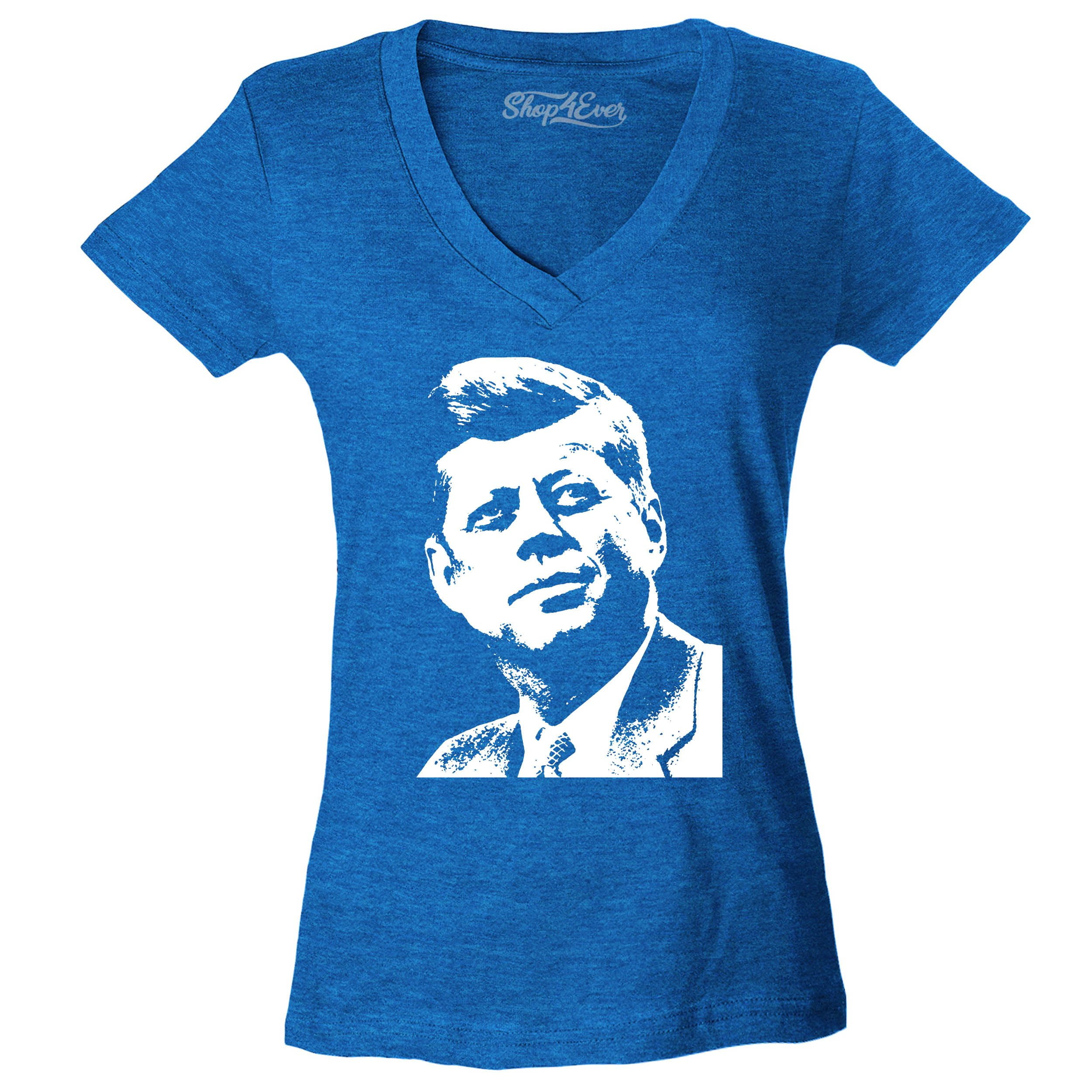 Shop4Ever Women's John F. Kennedy JFK 1960's President American Icon ...