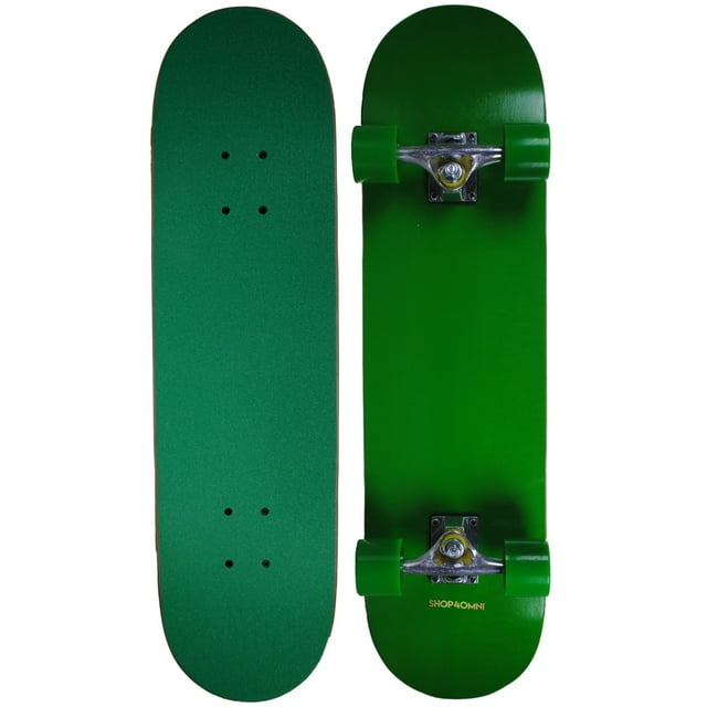 Shop4Omni Complete Full Size Maple Skateboard w Premium Wheels ...