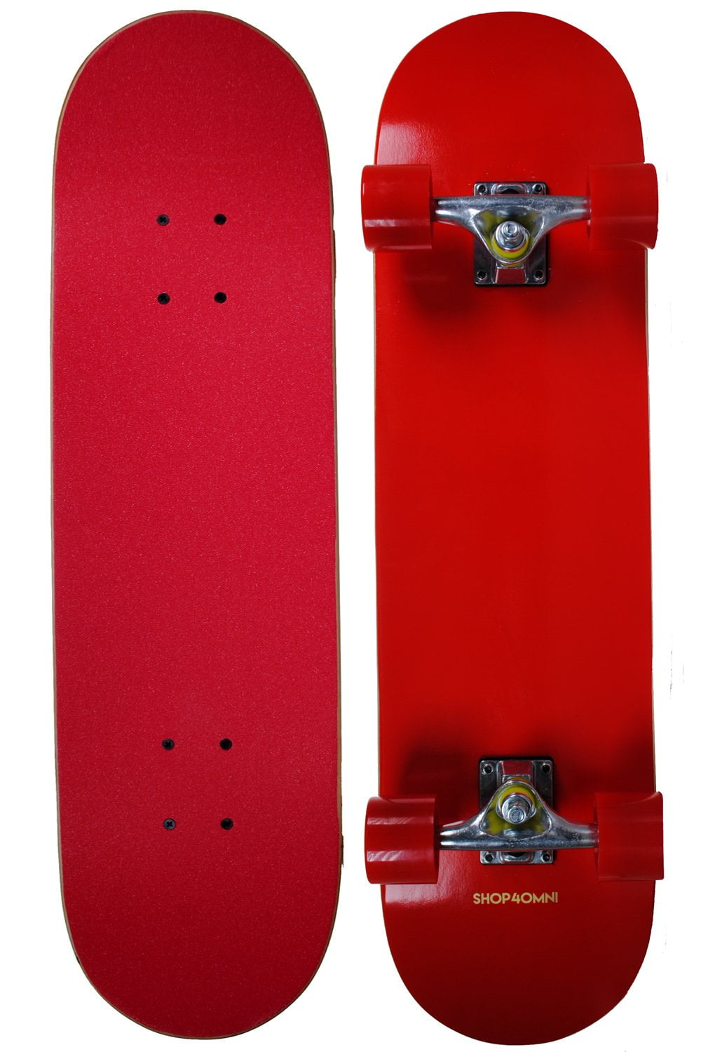 Shop4Omni Complete Full Size Maple Skateboard w Premium Wheels ...