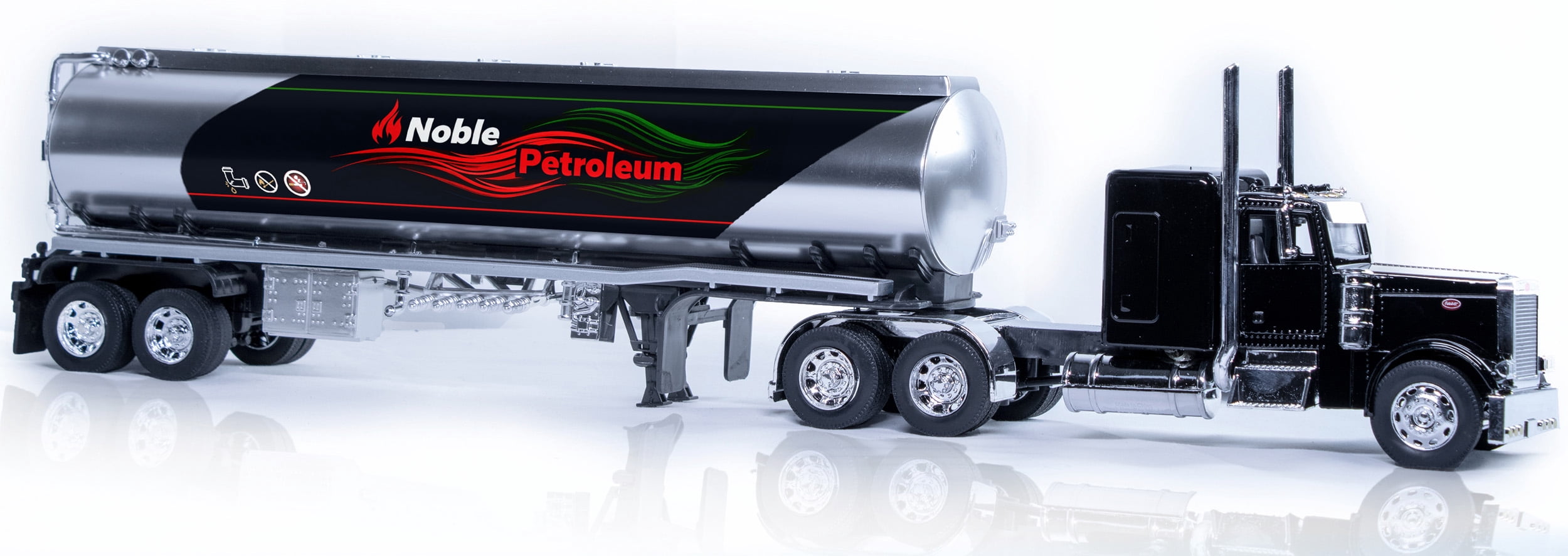 Shop72 1:32 Scale Peterbilt 379 Diecast Trucks Noble Petroleum Oil ...