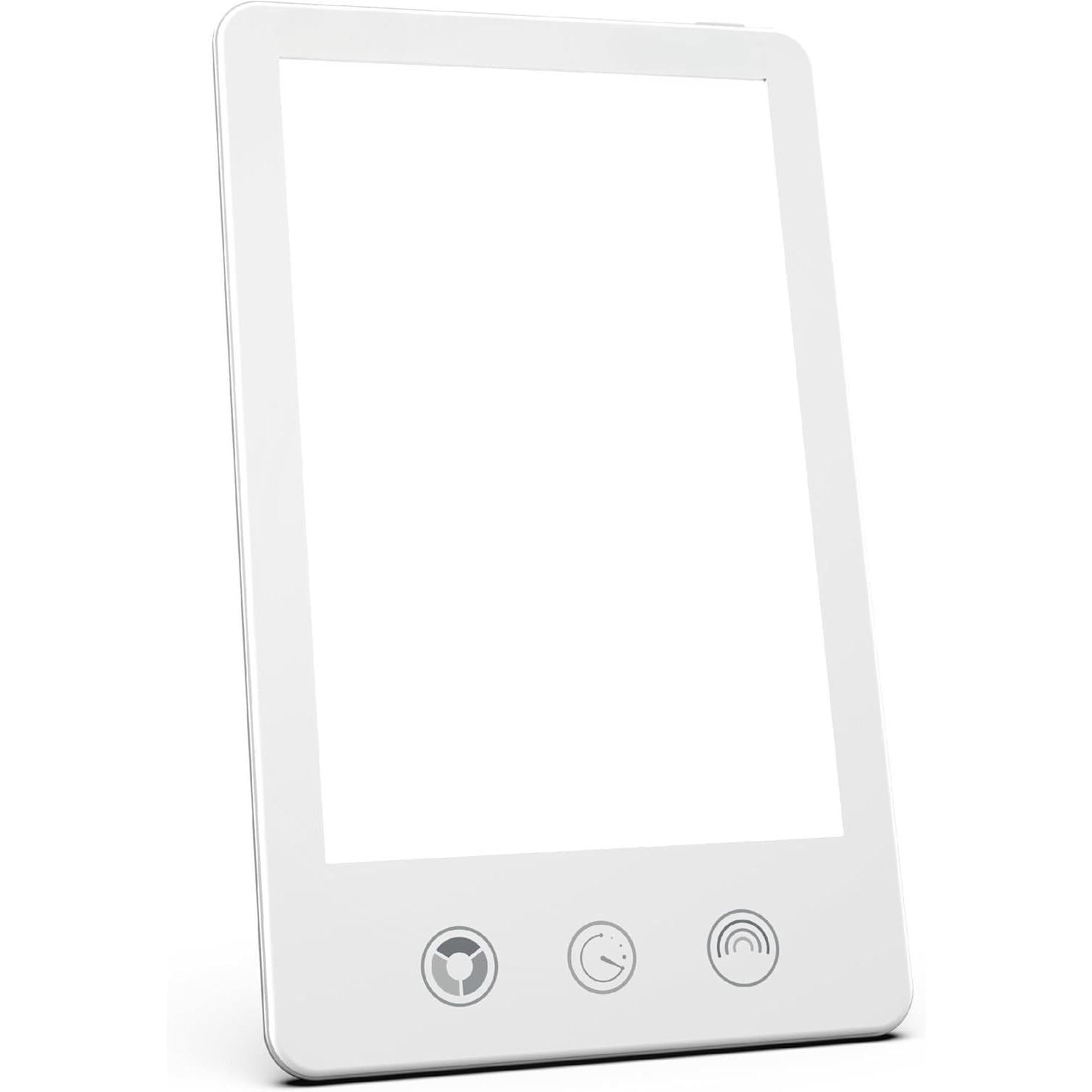 ShopEaseWaves Light Therapy Lamp with 10,000 Lux, UV-Free, LED Bright ...