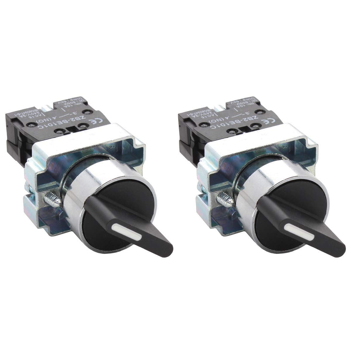 Shopcorp - 2 Position Maintained Selector Rotary Switch - Waterproof ...