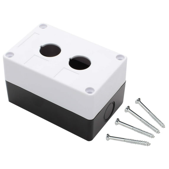 Shopcorp - Push Button Switch Control Station Box - 22mm Double Push ...