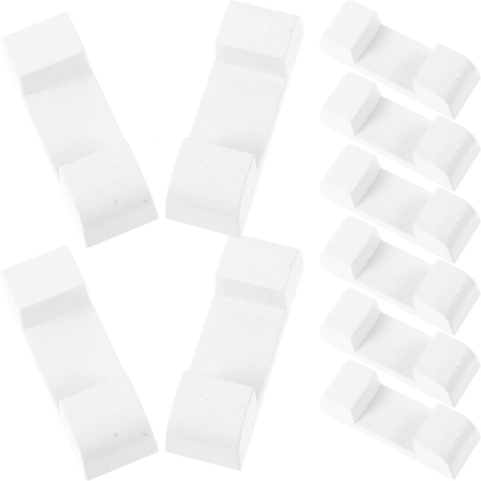 Shopenzer Store Display Box Base Plastic Bases 3 Stand Mini White 10 ...