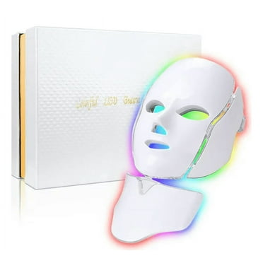 HIME SAMA Colorful Beauty LED Skin Mask, 7 Color Light Therapy for Face ...