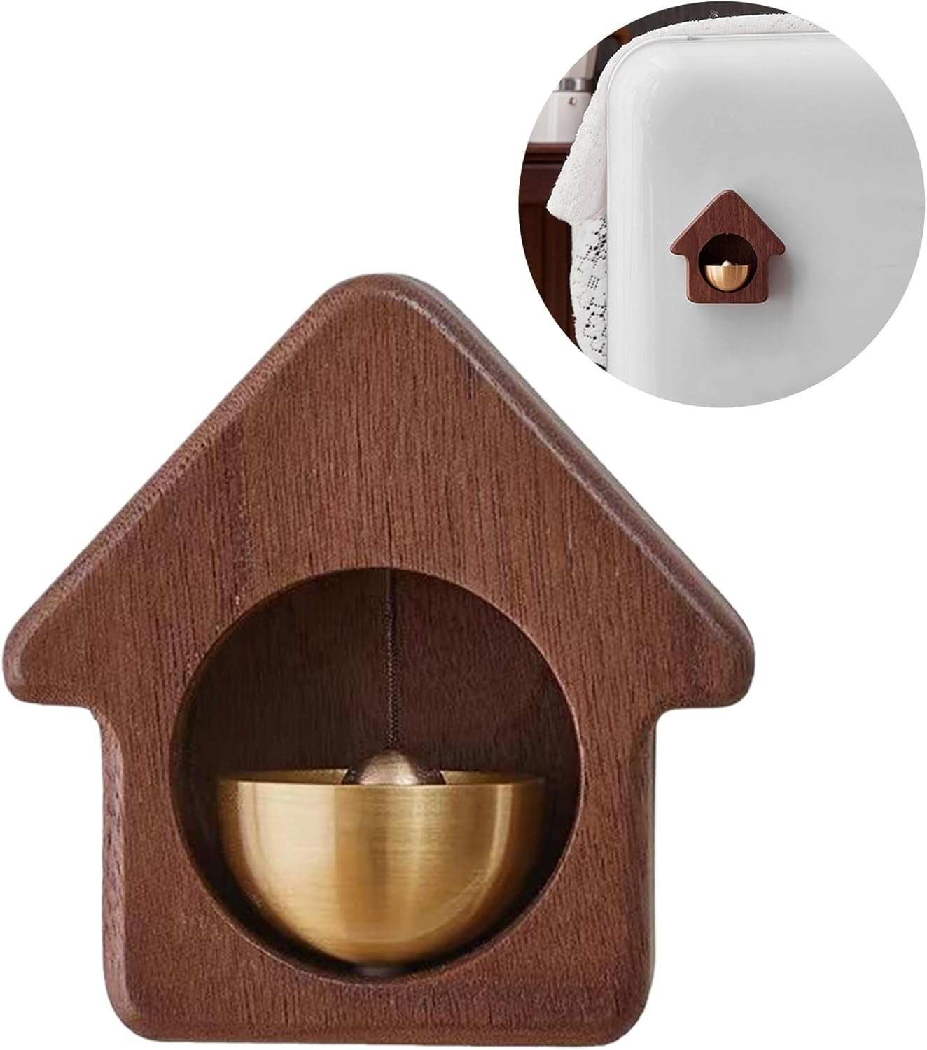 Shopkeepers Bell for Door Opening:Magnetically-Attached Doorbell Chime ...