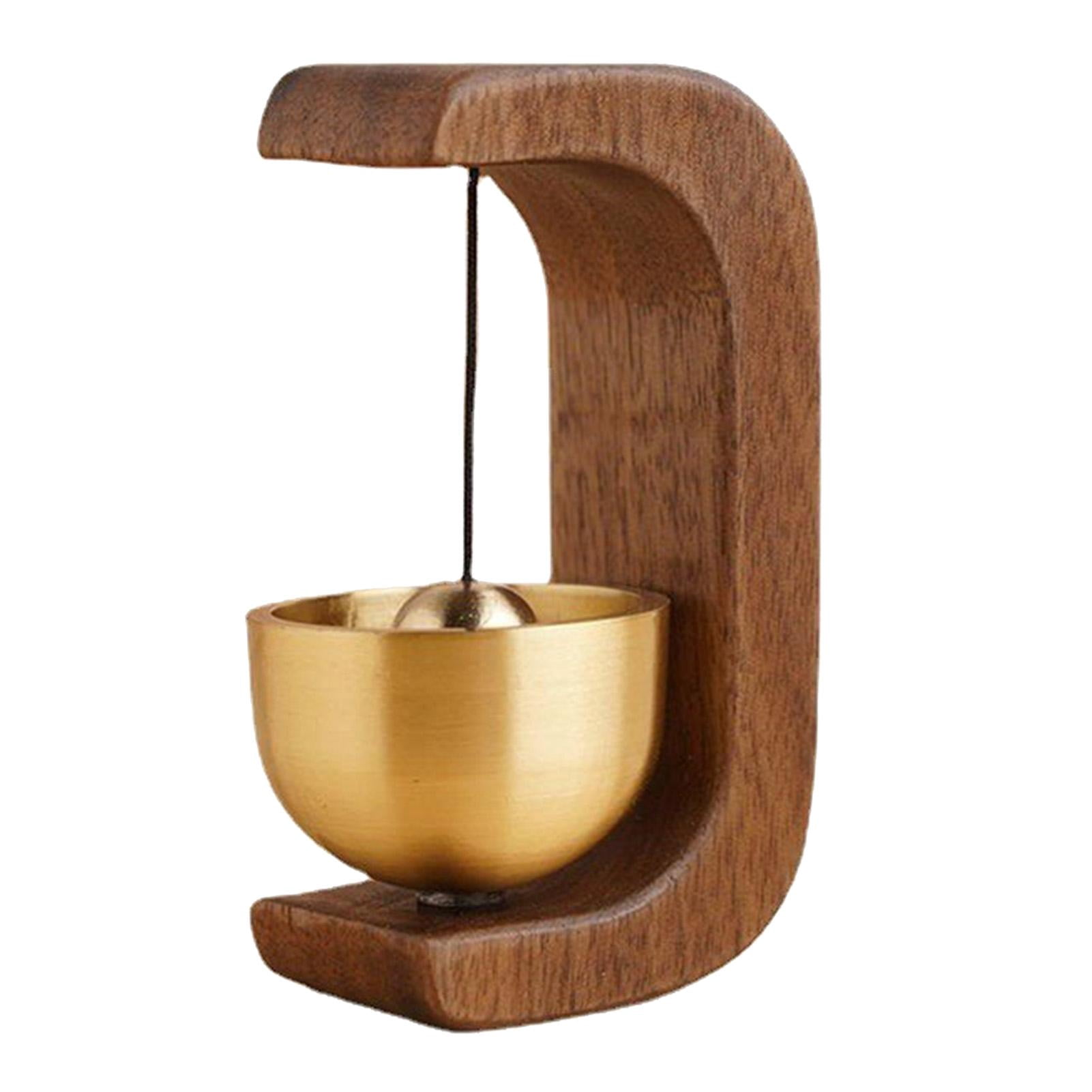 Shopkeepers Bell, Magnetic Attached Doorbell Chime For Business, Wood ...