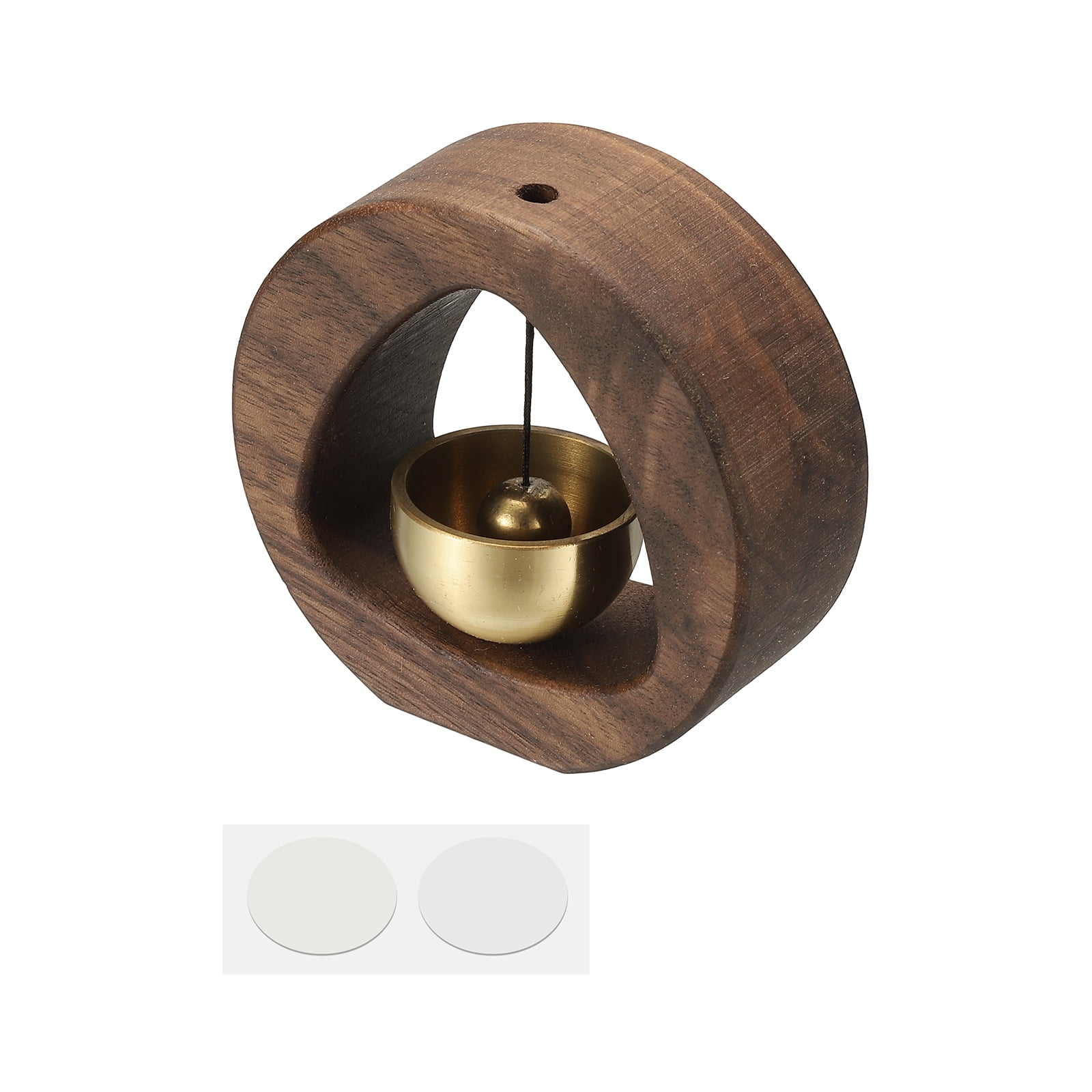 Shopkeepers Bell, Wood Chime Hanging Magnetic Door Bell Self-adhesive ...
