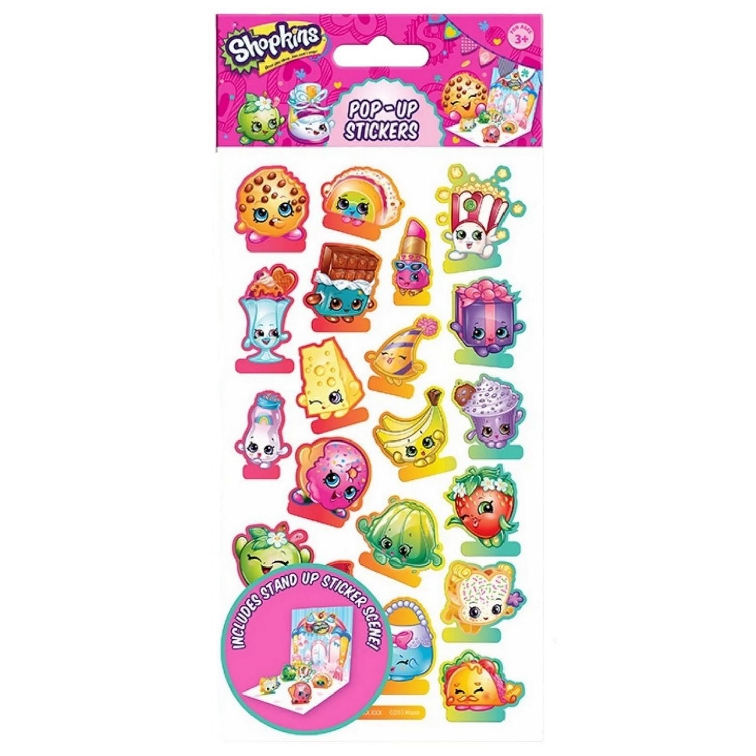 Shopkins Characters Stickers - Walmart Business Supplies