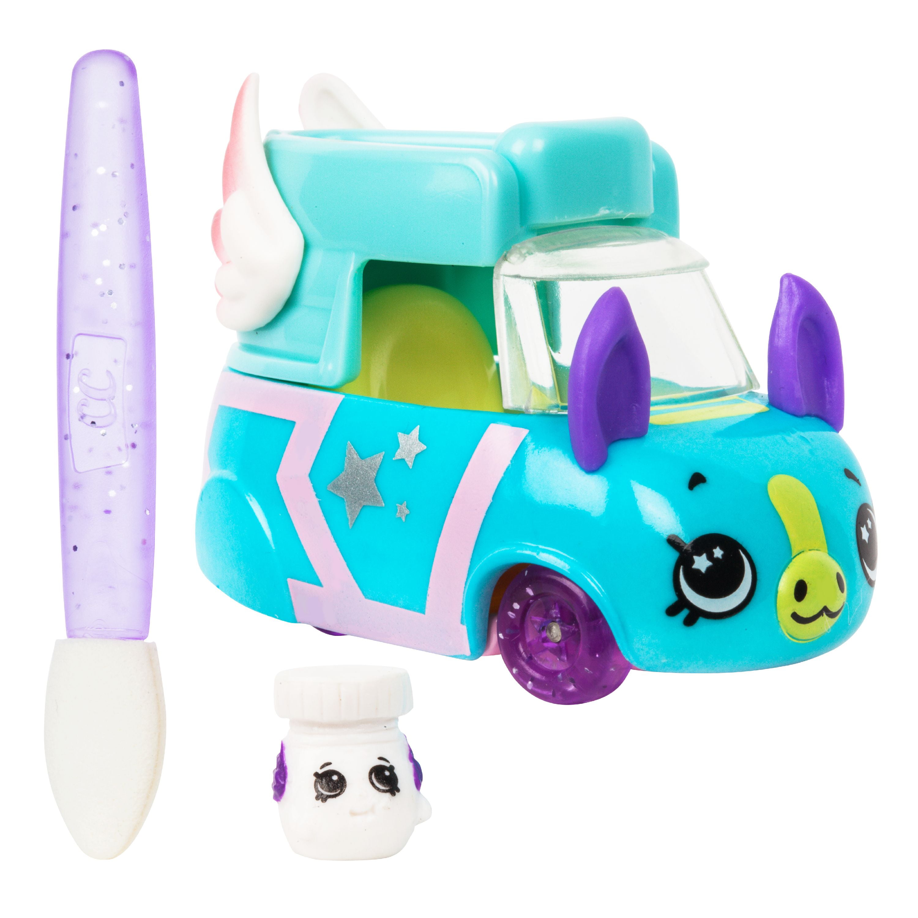 Shopkins Cutie Cars Color Changing Fantasy Sneaky Flyer, Single Pack ...