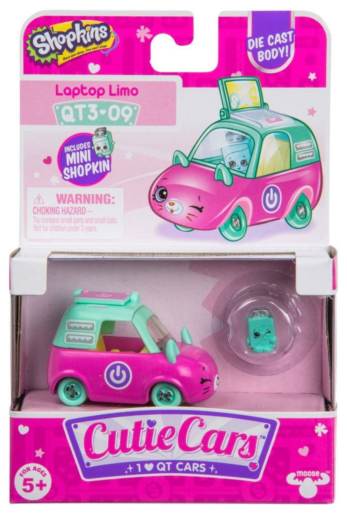 Shopkins Cutie Cars Laptop Limo Single Pack - Walmart.com