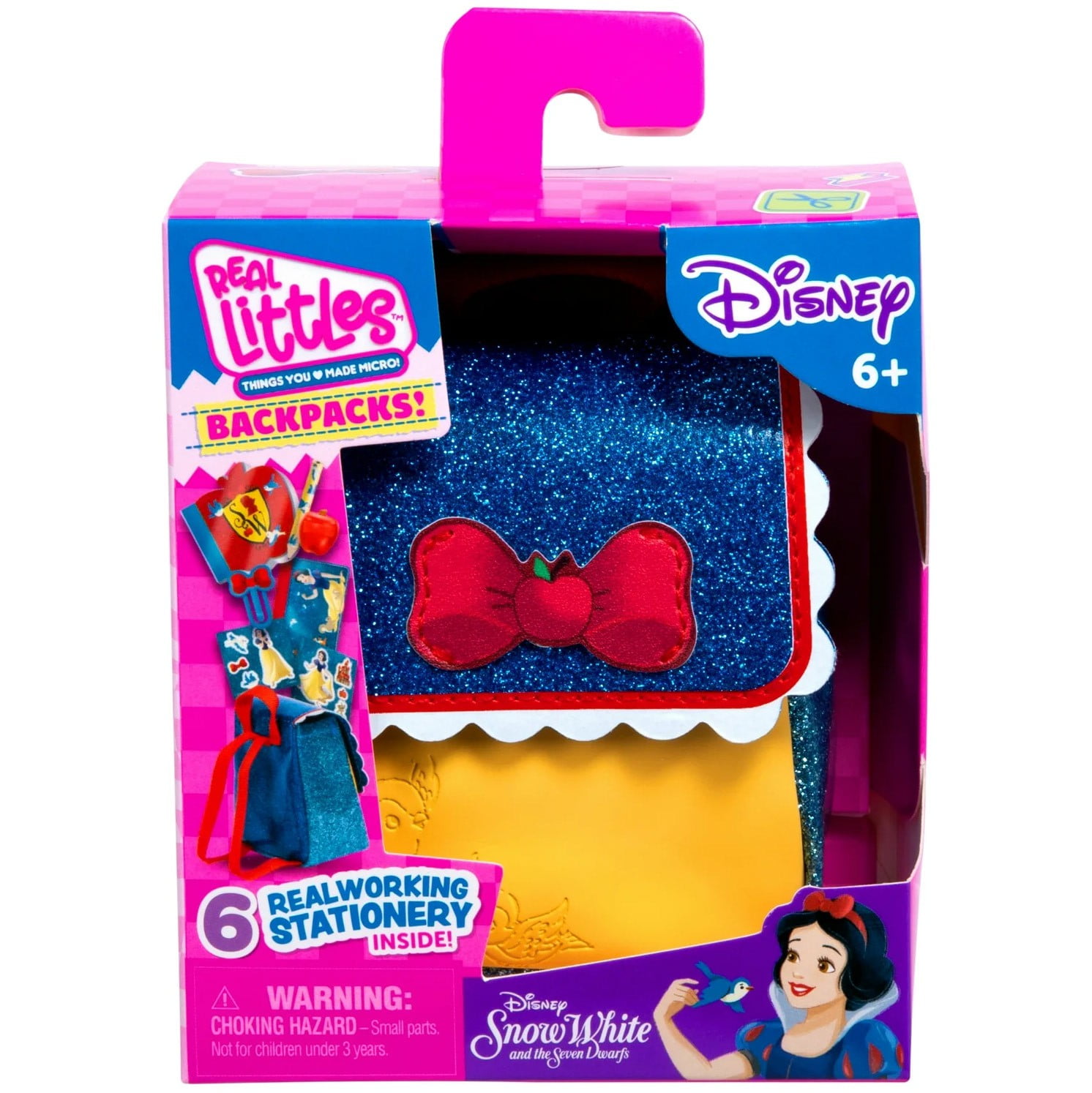 Shopkins Disney Backpacks! Series 7 Snow White Pack - Walmart.com