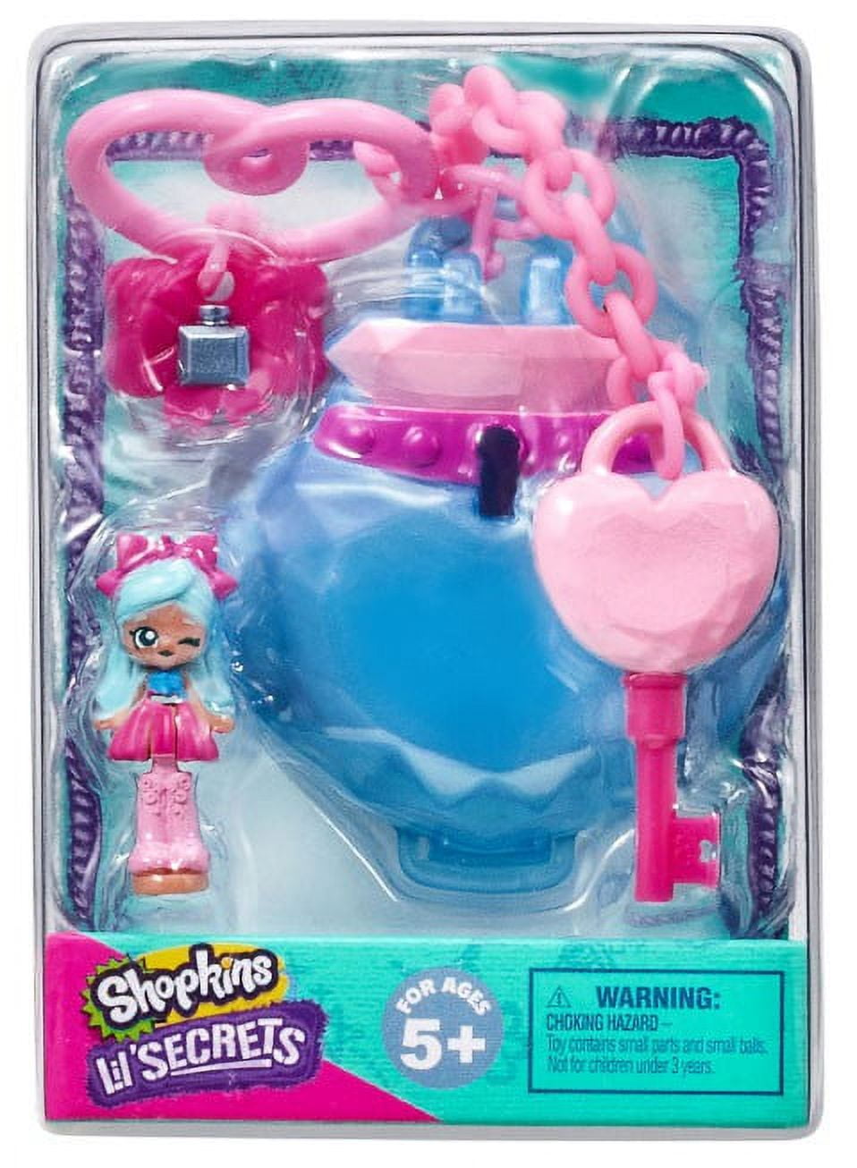 Shopkins Lil Secret Bag Tags Doll Playsets, Plastic Pink Blue - Walmart.com