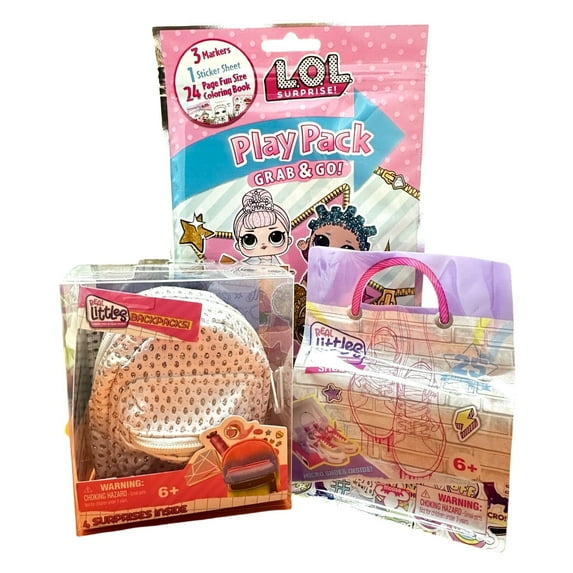 Shopkins Real Littles Mini Collection: Micro Backpack, Handbag ...