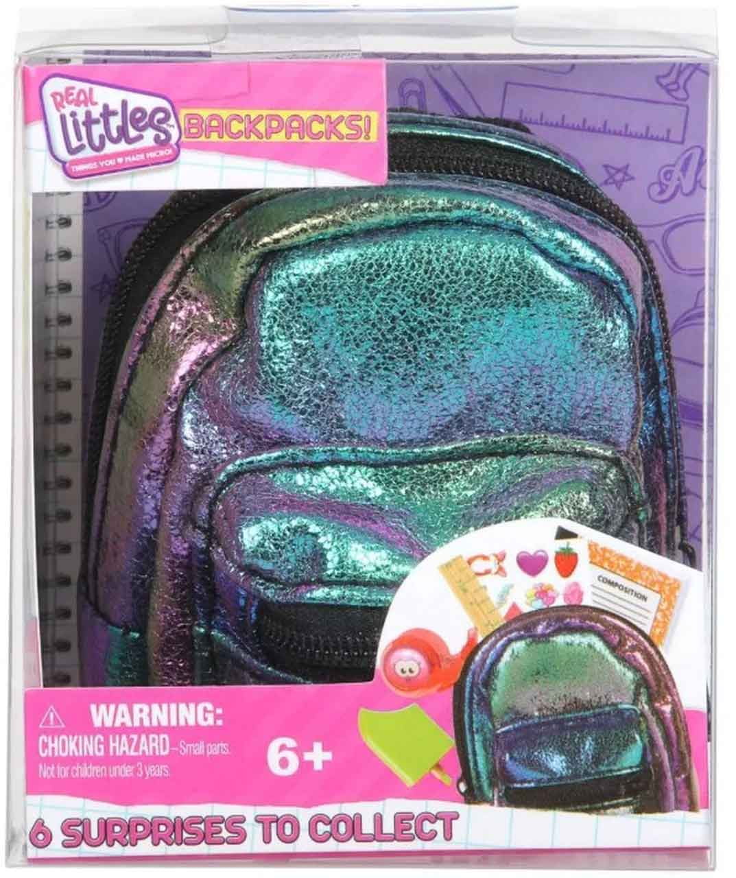 Shopkins Real Littles Mini Collectible Toy Backpacks with Micro ...