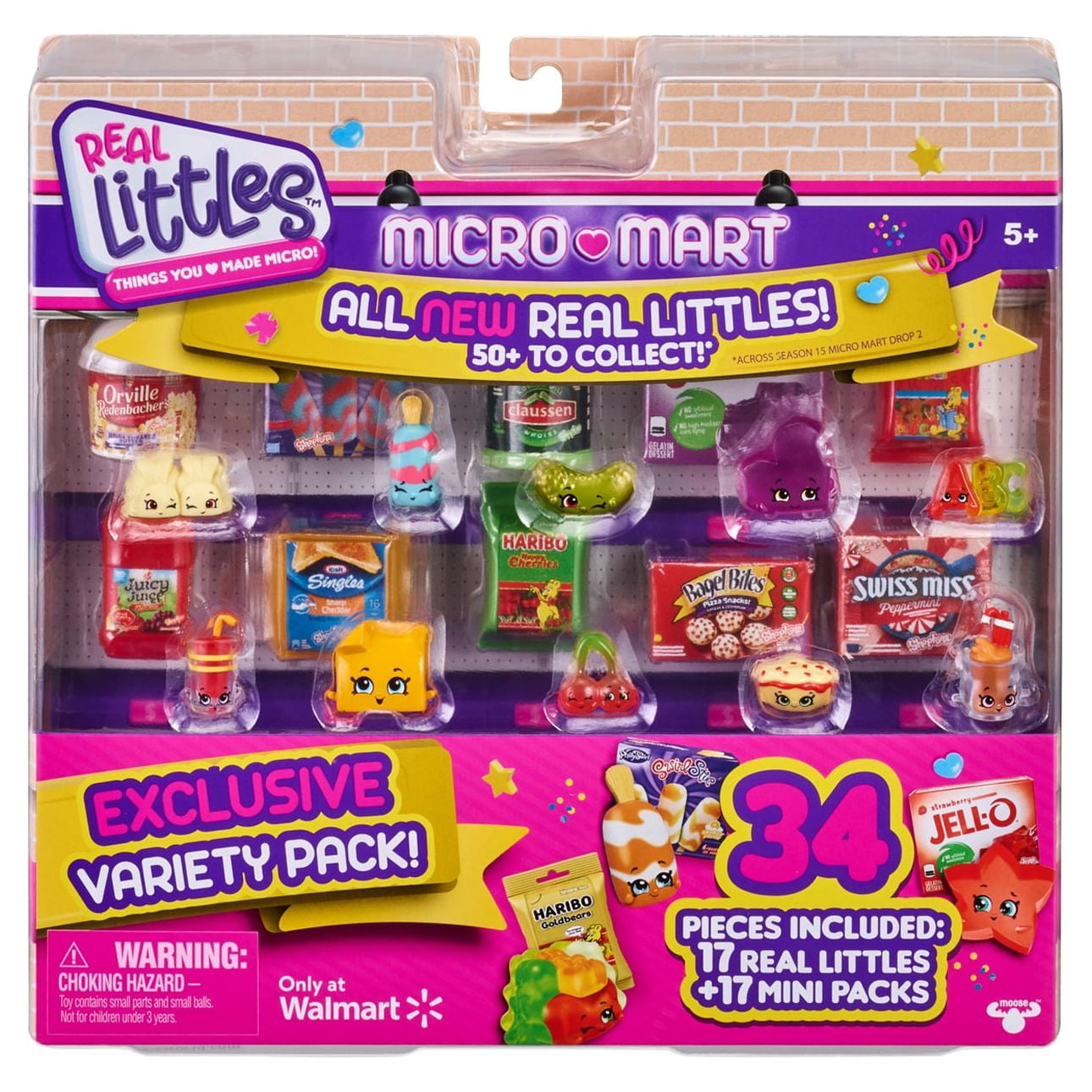 Shopkins Real Littles Multipack | New Collector's Set | 17 Branded Mini ...