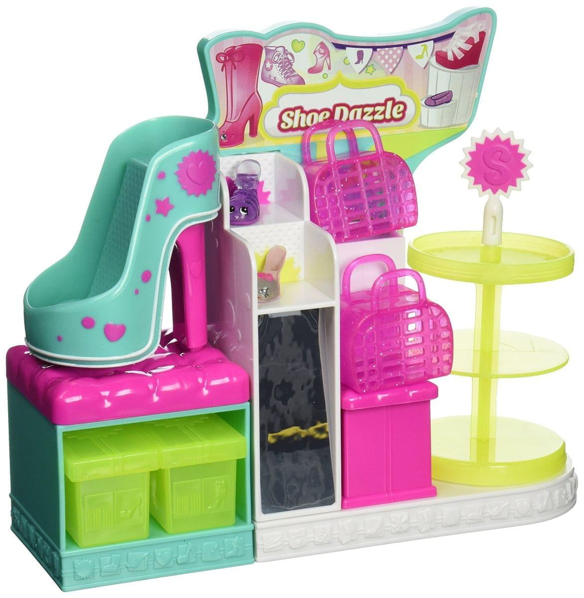 Shopkins Shoe Dazzle Fashion Spree Playset Moose Toys 56034 - Walmart.com