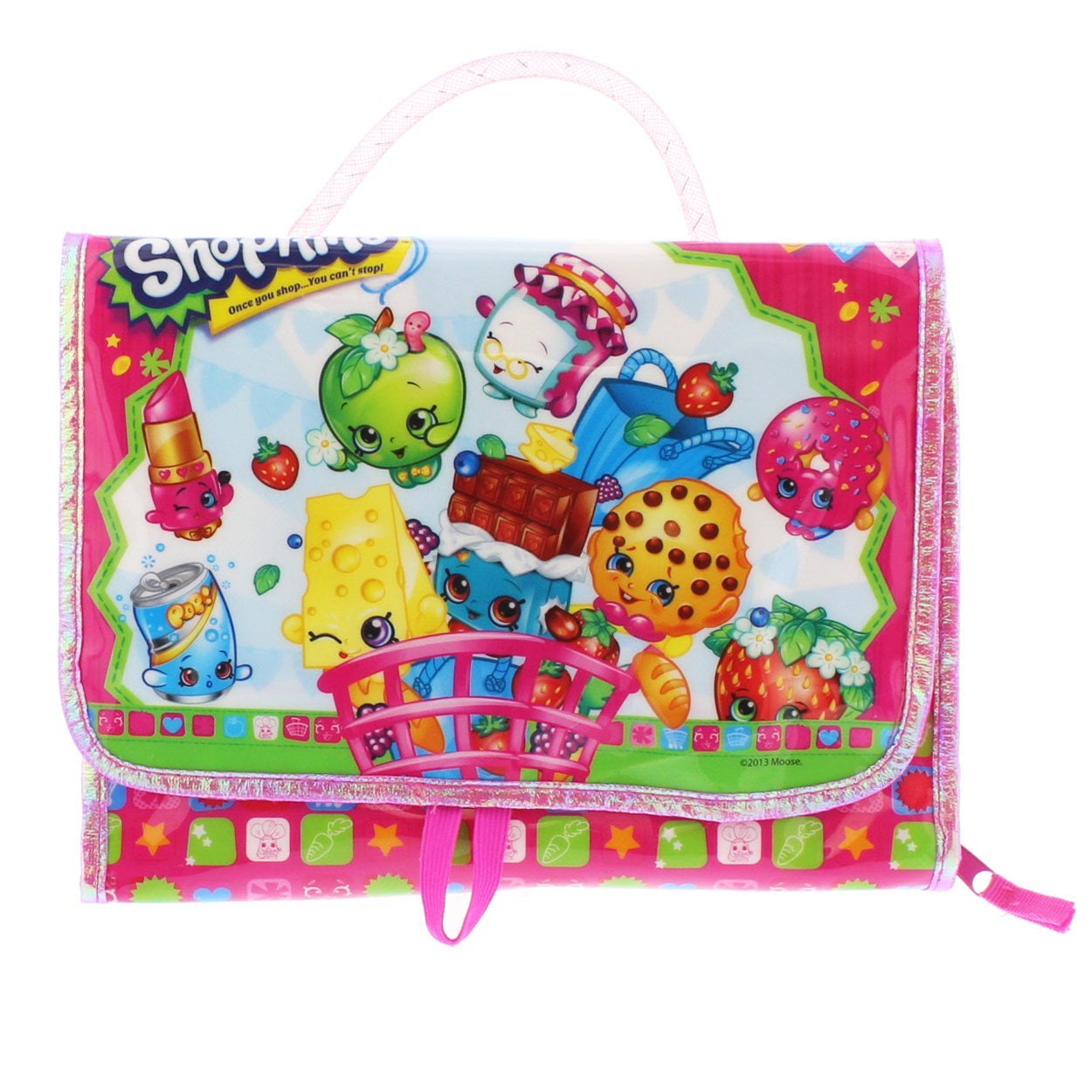 Shopkins Toy Carry Case Figure Storage Organization - Walmart.com