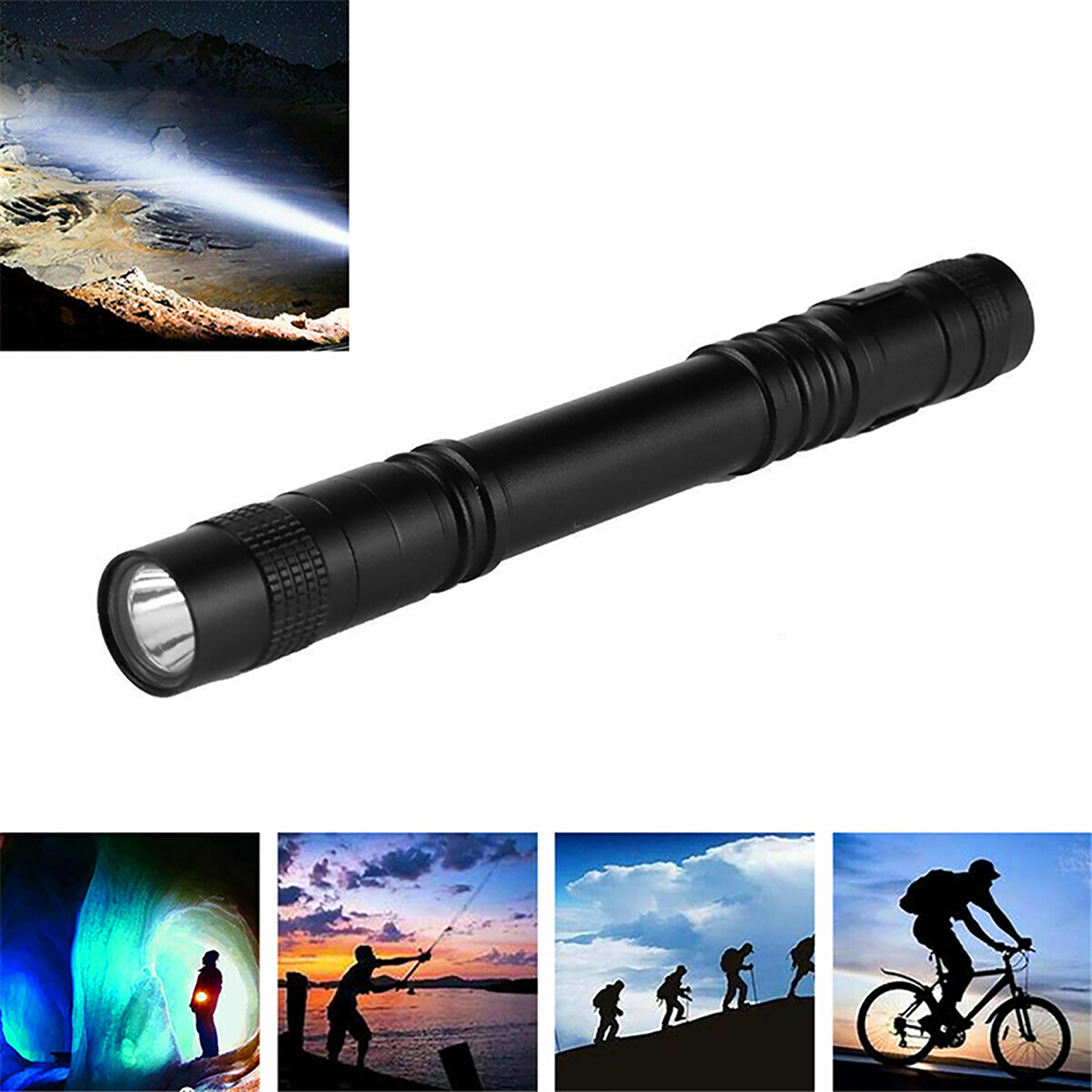 Shopmall 1pc LED Portable Mini Flashlights Outdoor Lighting Medical ...