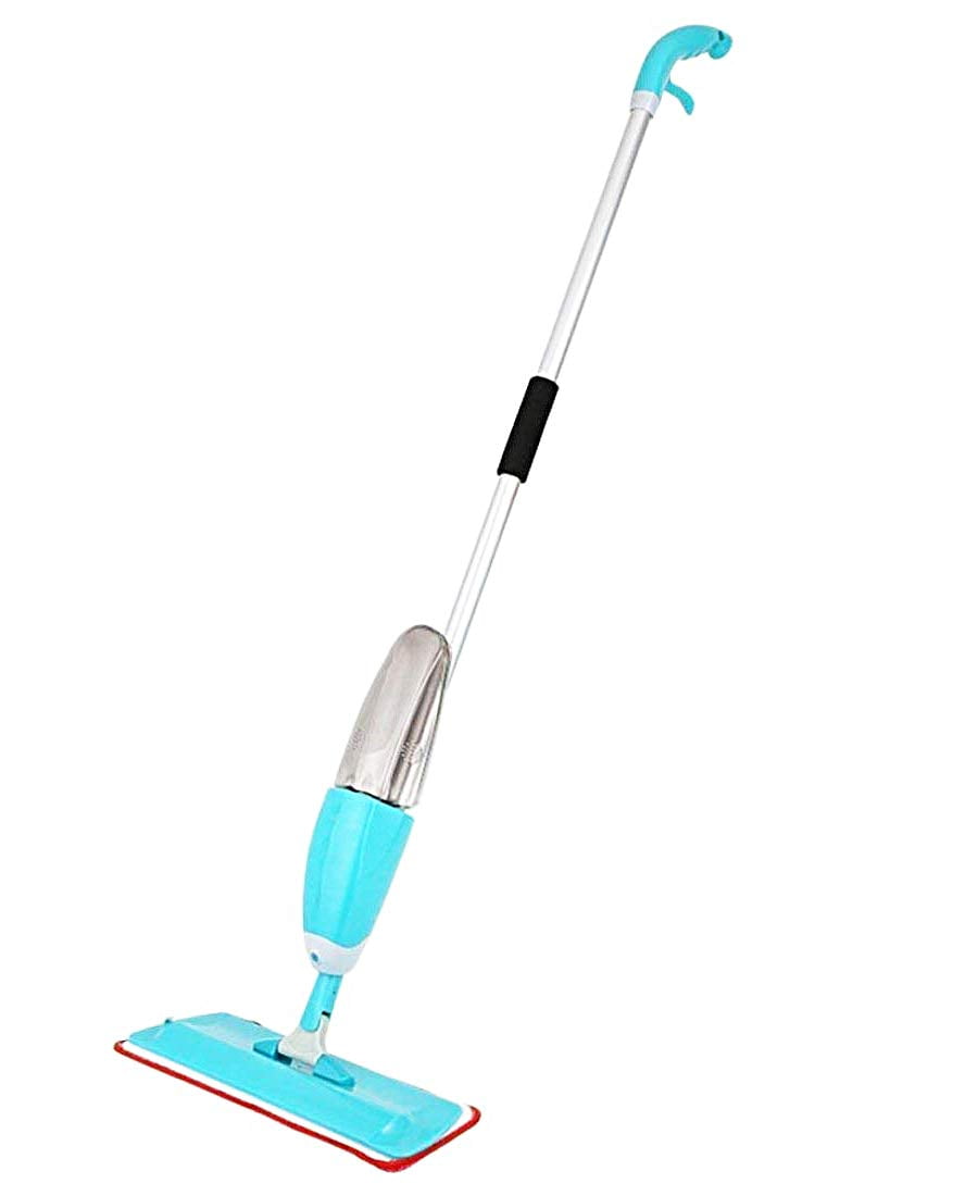 Shopper52 Stainless Steel Microfiber Floor Cleaning Spray Mop with ...