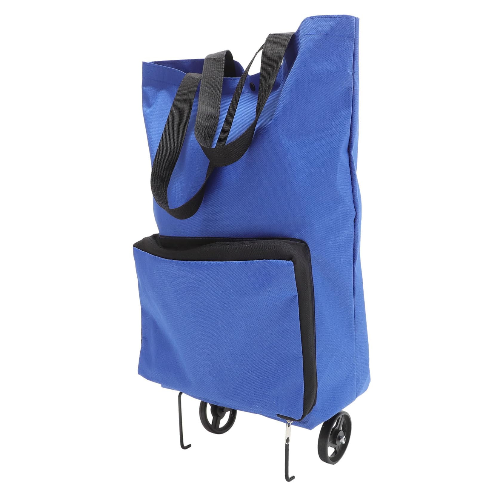 Shopping Bag with Wheels,Portable Trolley Bags Foldable Tote Grocery ...