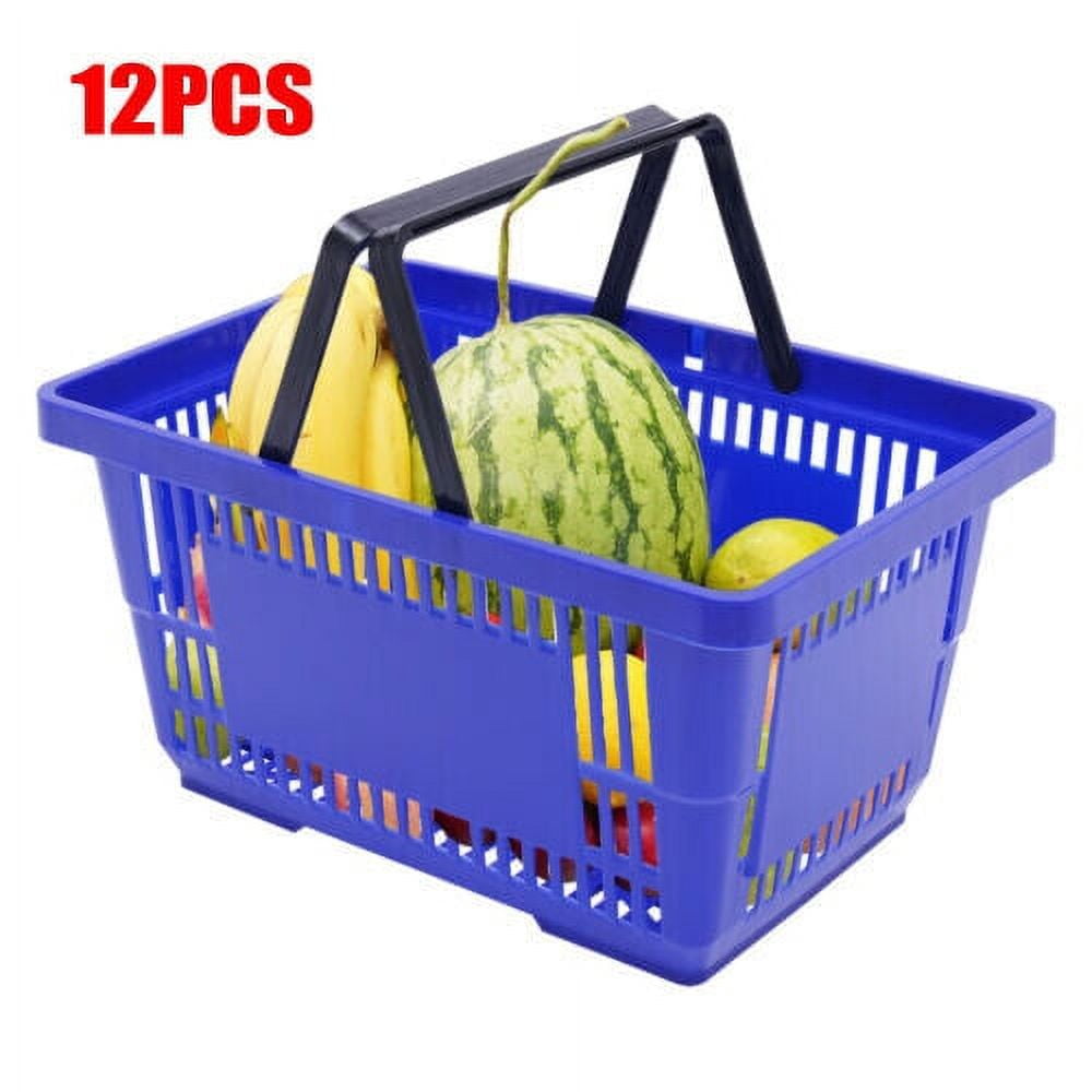 Large, Reusable, Handheld Grocery Shopping Baskets with Handles ...