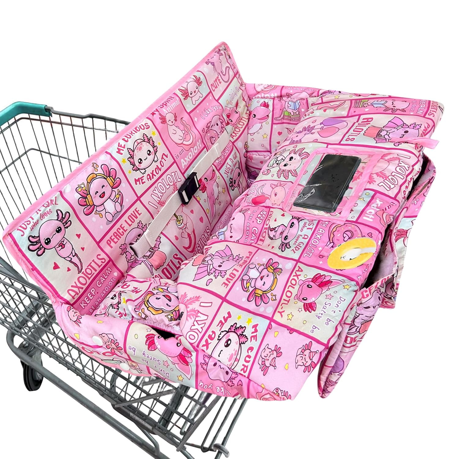 Shopping Cart Cover for Baby,2-in-1 Baby Cart Covers with Portable ...