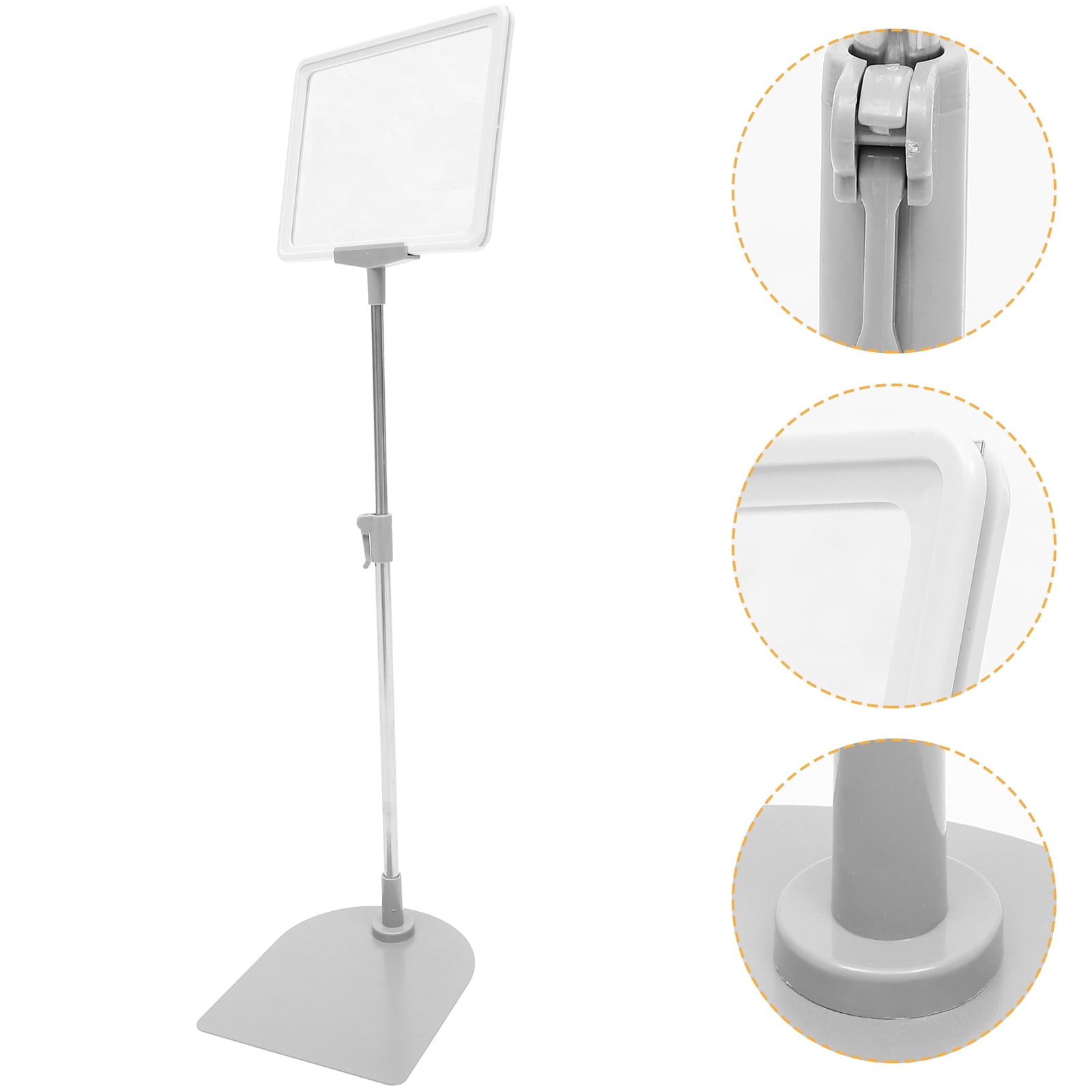 PENIKOKO Portable White Price Tag Stand for Supermarket Fruit and ...