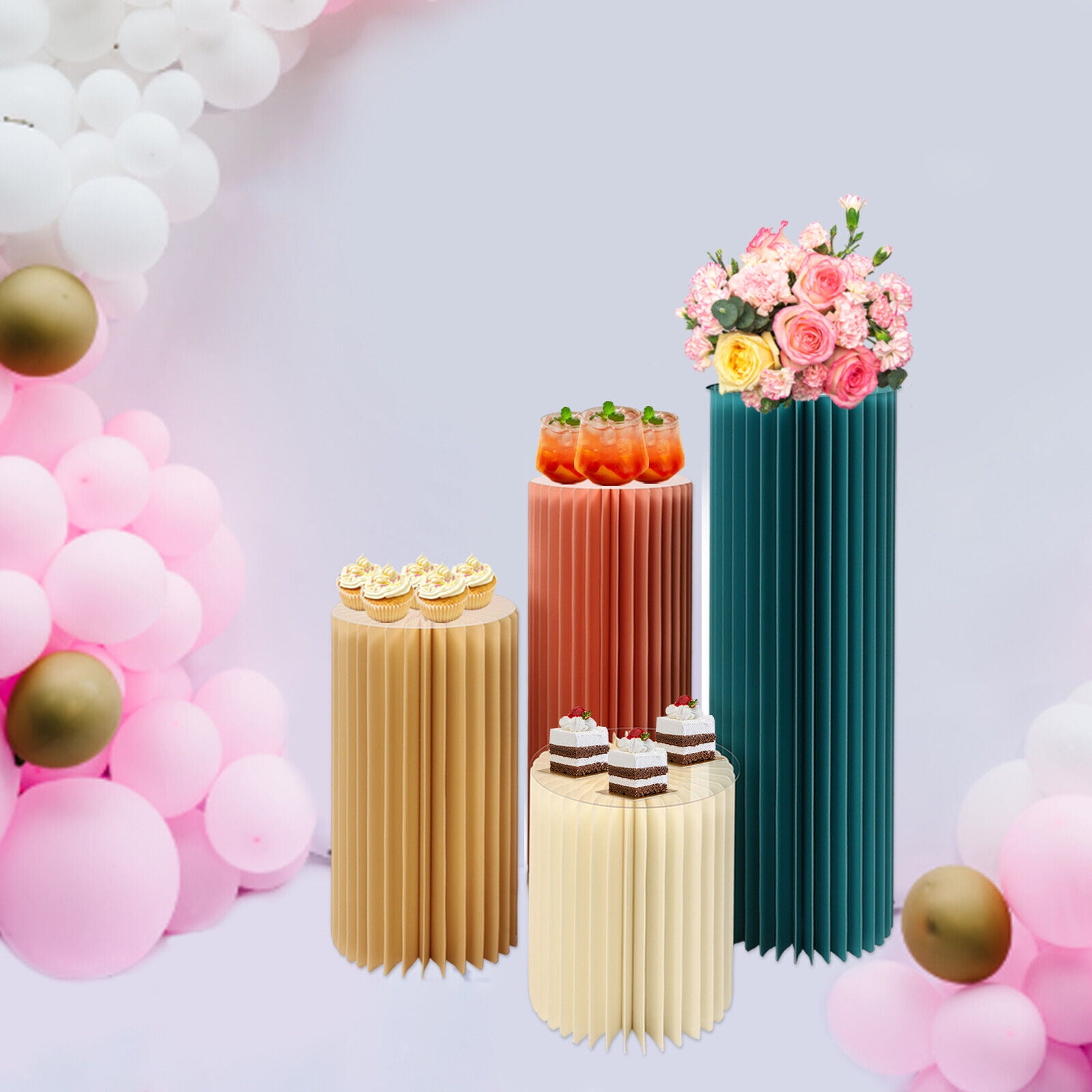 Shopping Mall Props Roman Column Afternoon Tea Dessert Catering Table ...