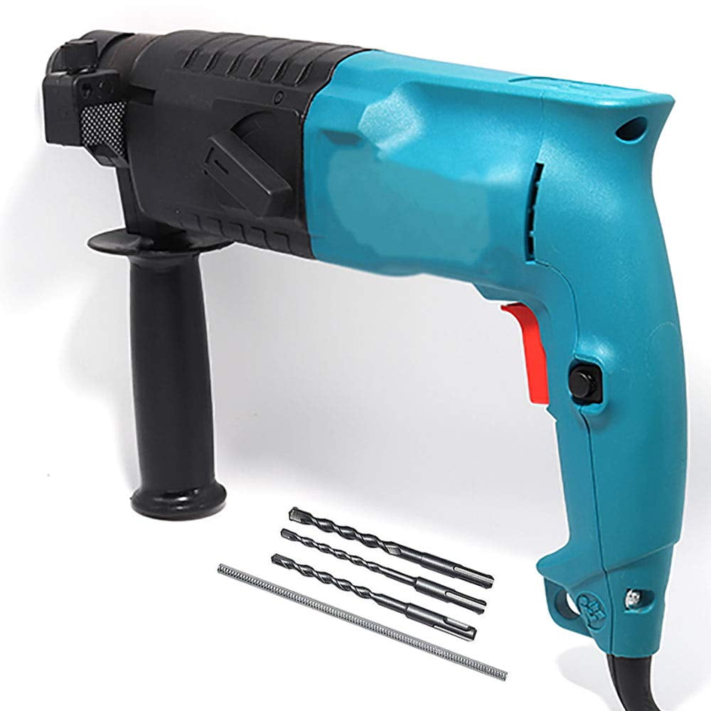 Shoppingekart Rotary Hammer Drill Machine 20MM 800W 850RPM with 3Piece ...