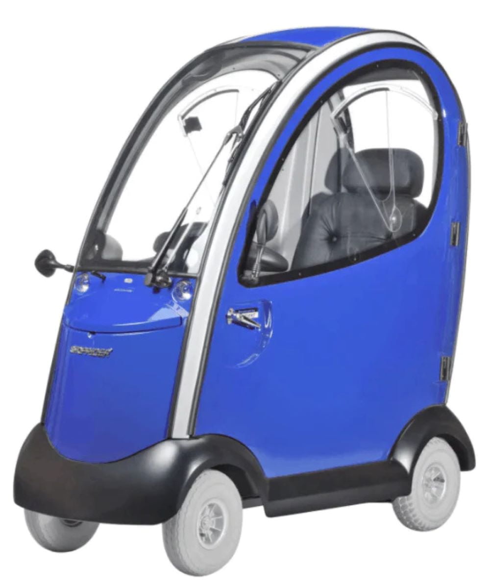 Shoprider Flagship Enclosed Cabin Mobility Scooter With Removable Doors ...