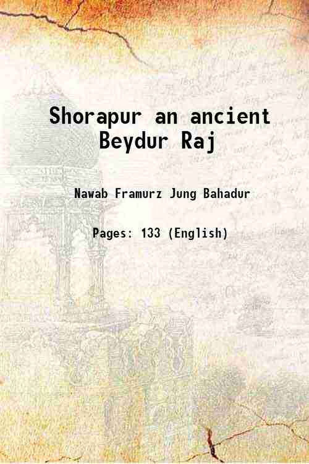 Shorapur an ancient Beydur Raj 1906 - Walmart.com